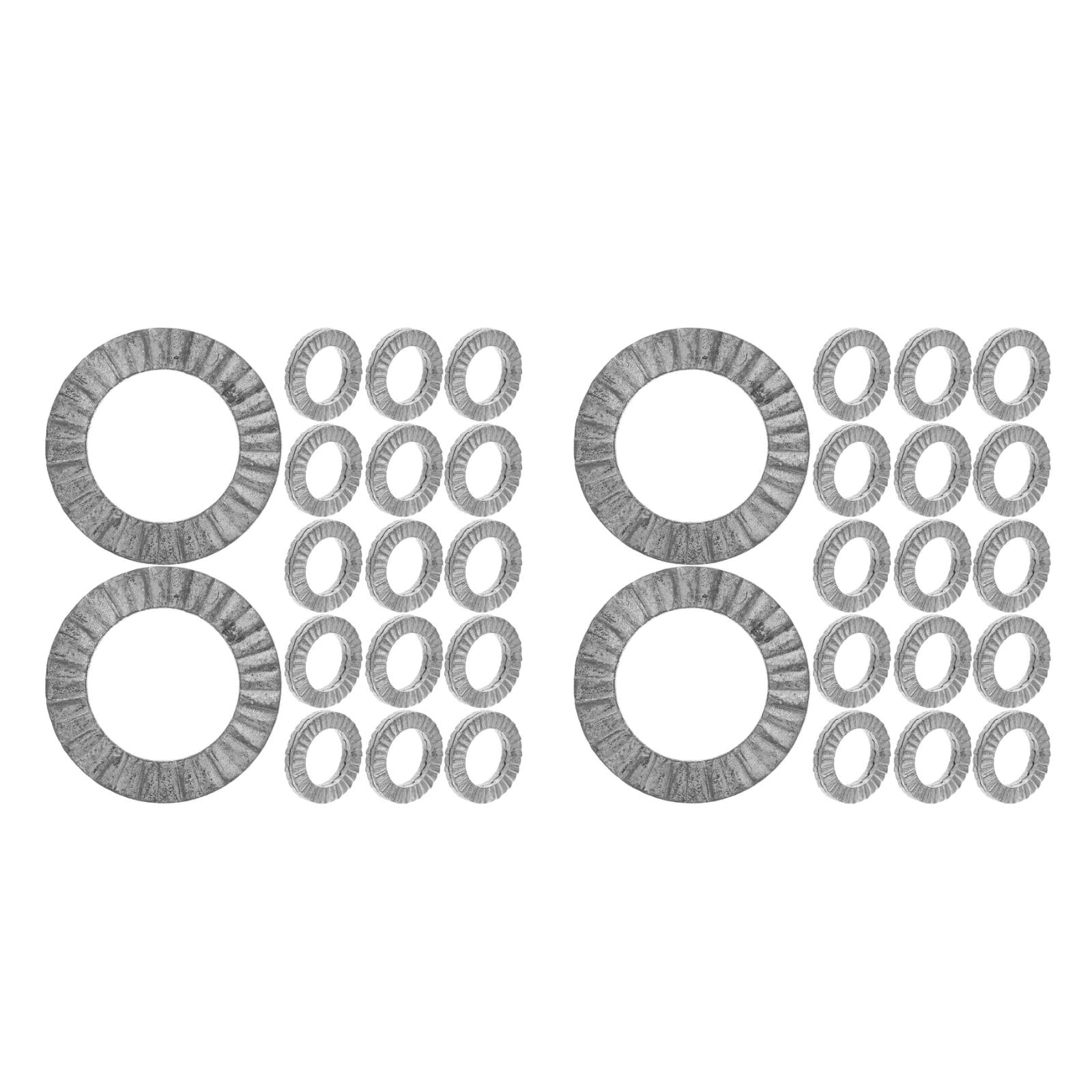 Hemoton 40 Pcs Wedge Locking Washer Set M10 Heavy Duty Anti-Loose Lock ...
