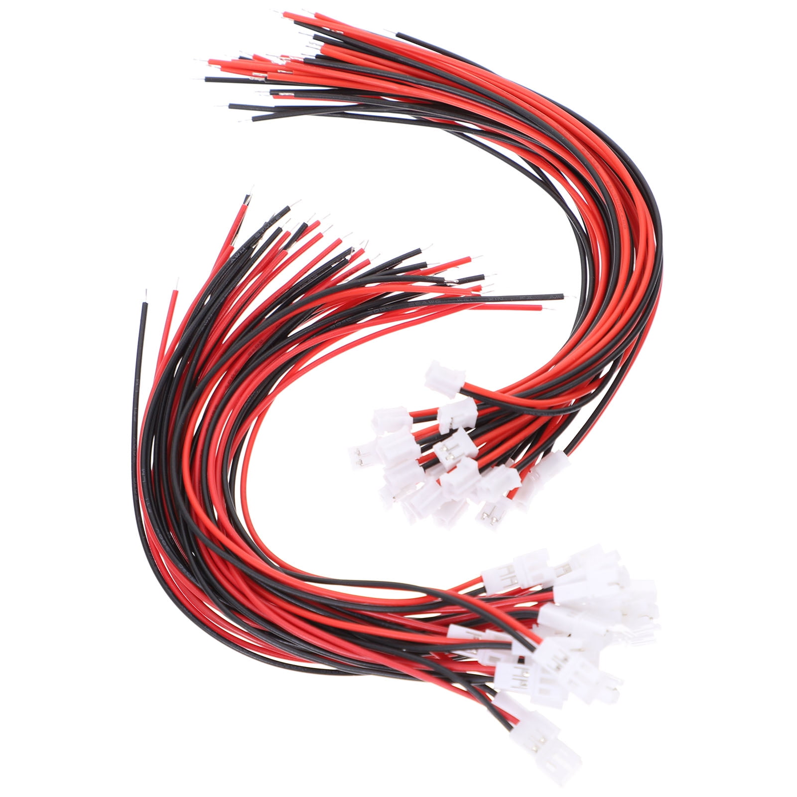 Hemoton 40 pcs Balance Plug Extension Lead Wire Balance Lead 2 Pin ...