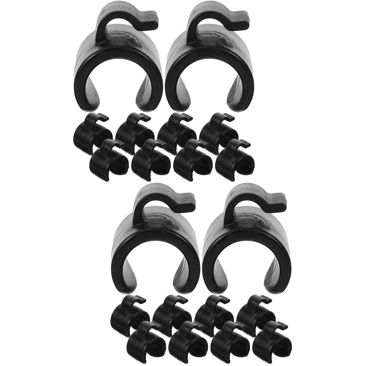 Hemoton 40 pcs Cable Holder Mic Cable Storage Clip 25mm Phone Stand ...