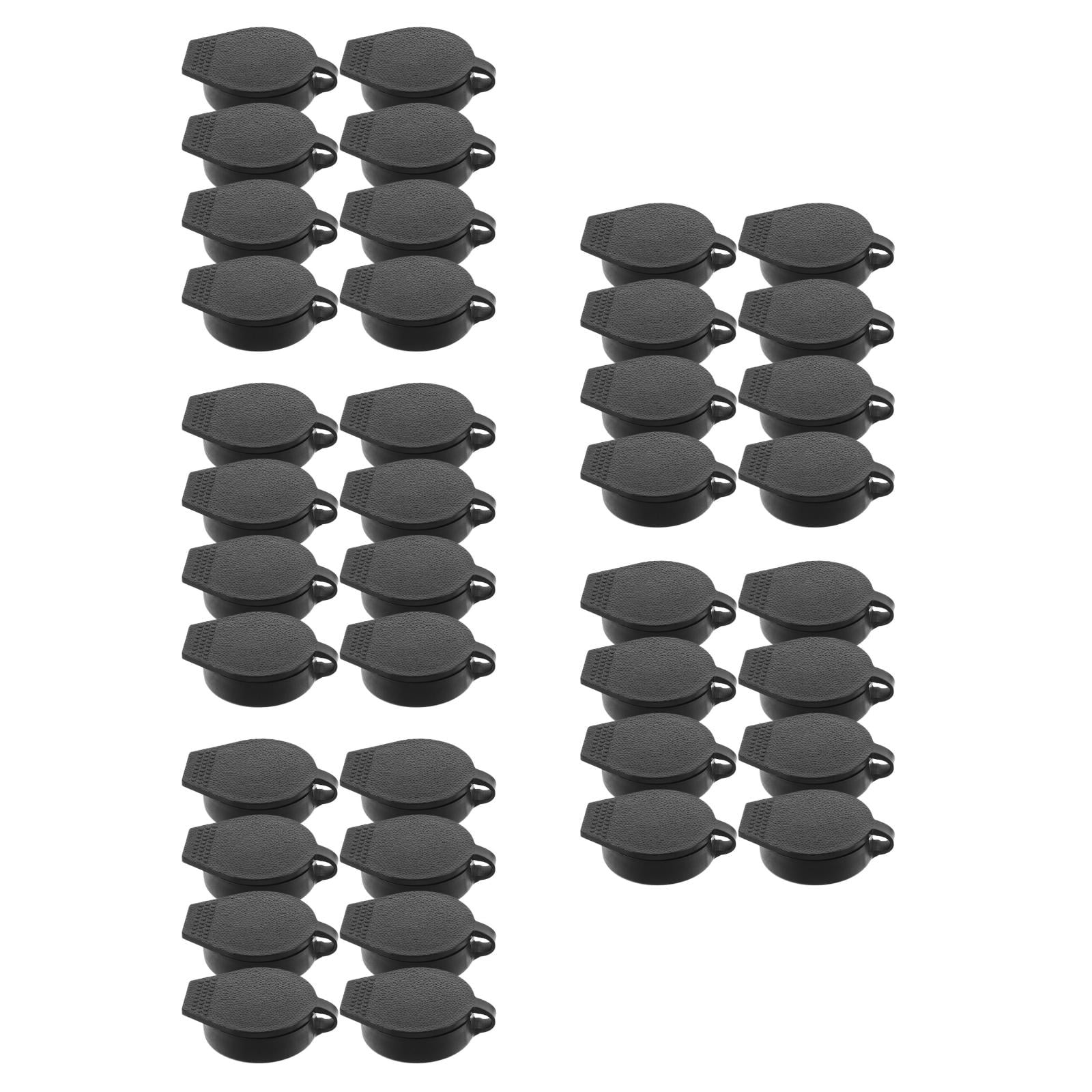 HEMOTON Hemoton 40 pcs Door Keyhole Lock Covers Entry Guard Shield ...