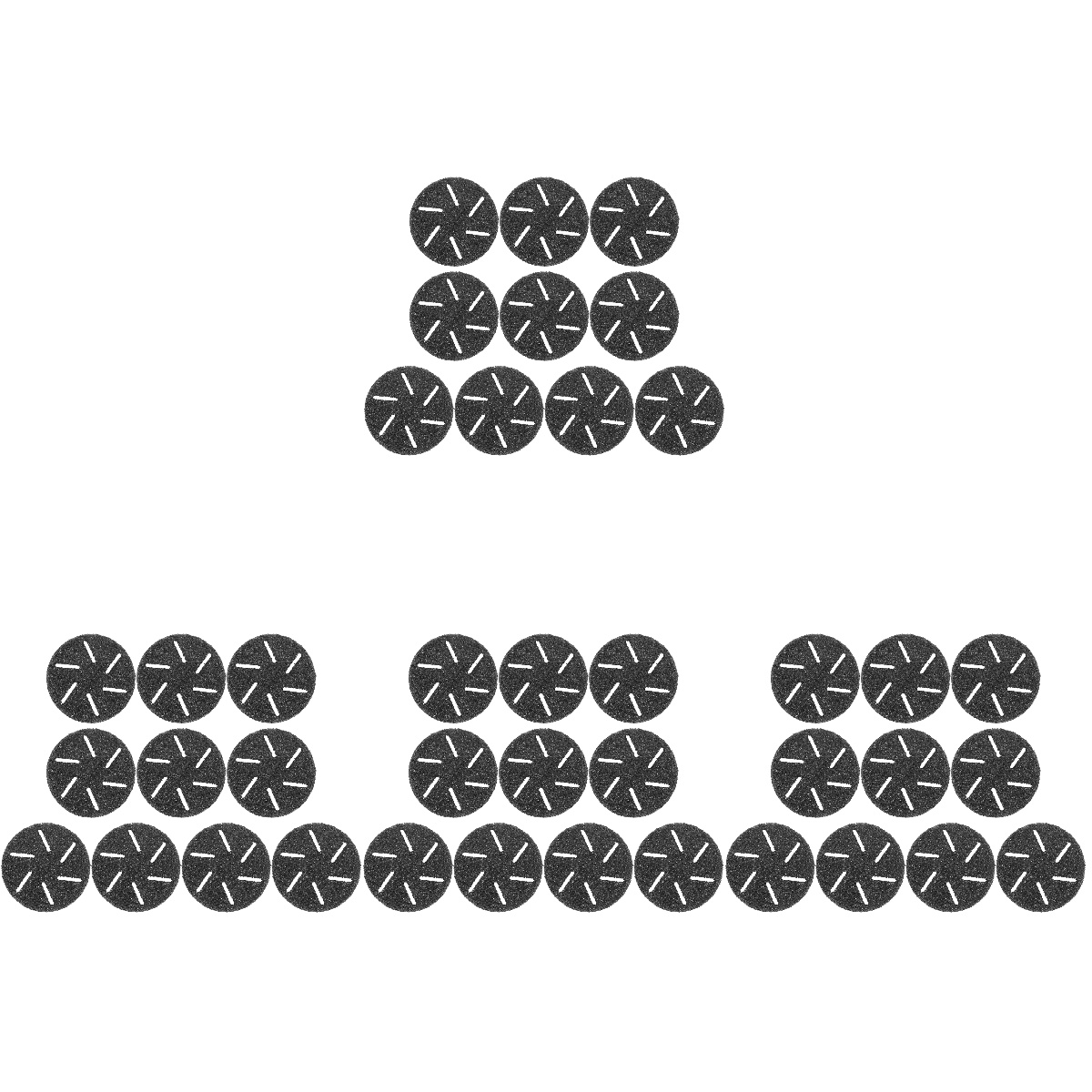 Hemoton 40 pcs Electric Foot File Roller Replacement Replacement Foot ...