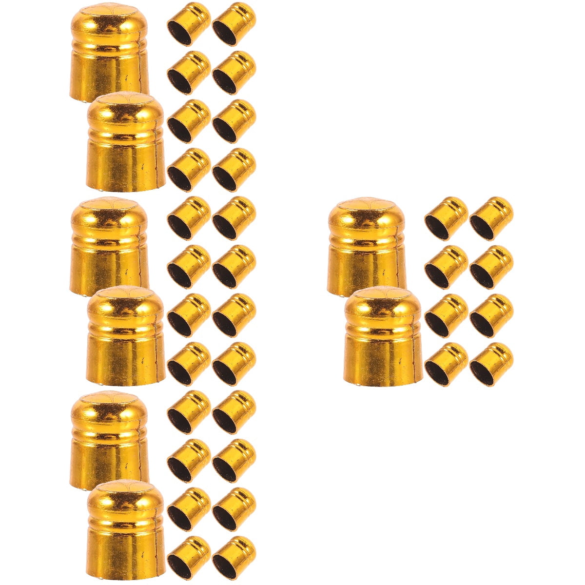 Hemoton 40 pcs Flag Pole Finials Flagpole Top Replacement End Caps Hand ...