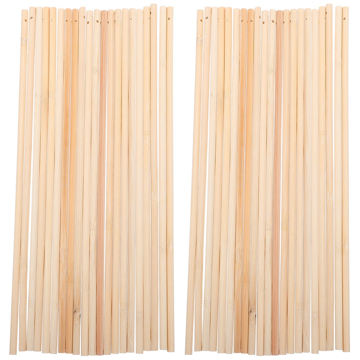 Hemoton 40 pcs Handheld Lantern Making Poles Wood Lantern Sticks Long ...