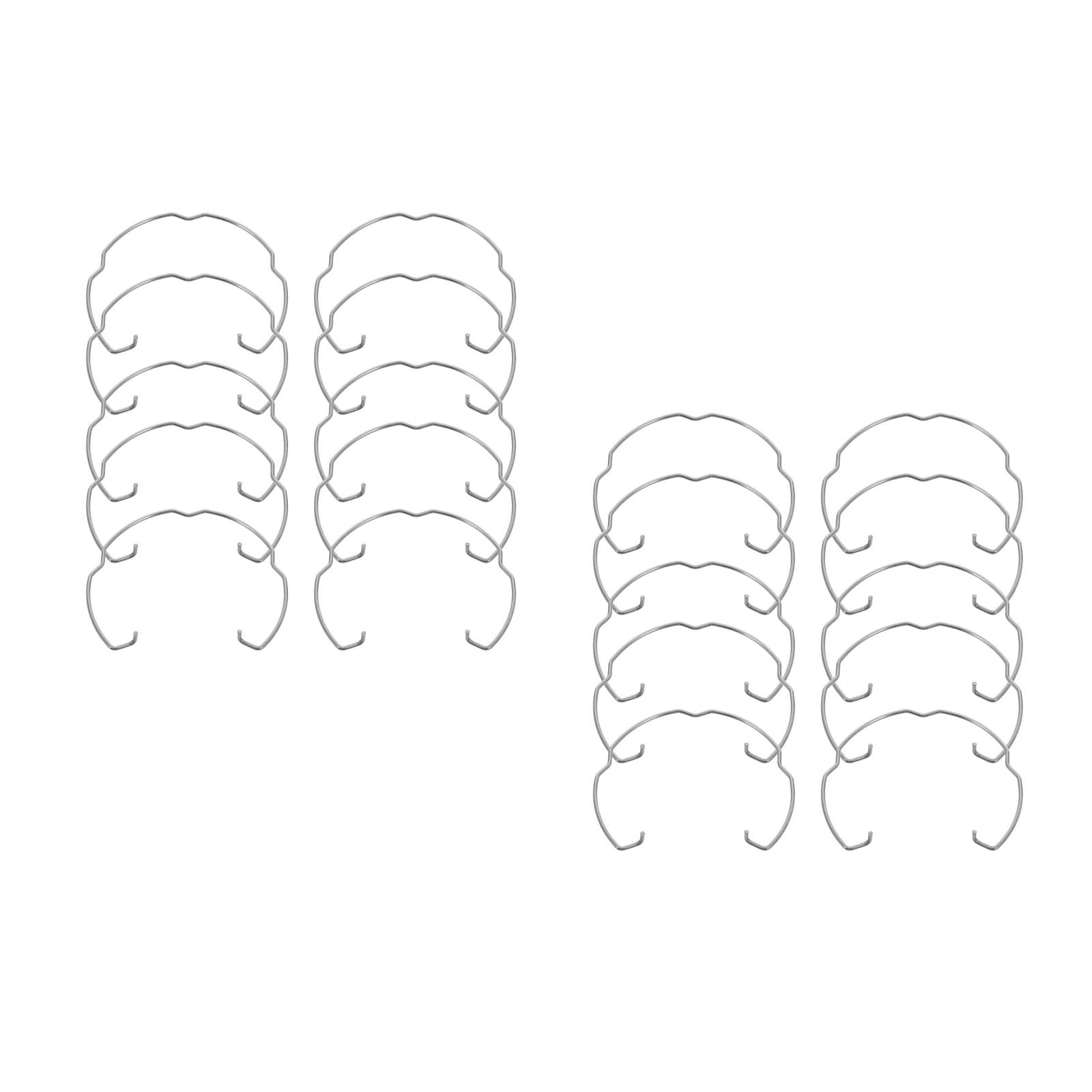 Hemoton 40 pcs Led Light Holder Clips Retaining Spring Clips For Light ...