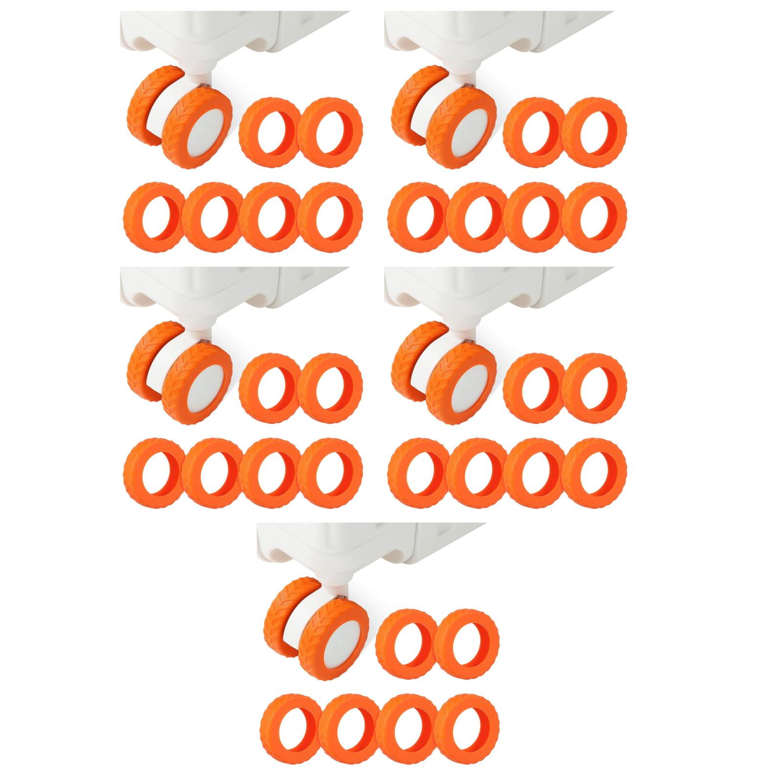 Hemoton 40 pcs Luggage Wheel Covers Suitcase Wheel Protectors Caster ...
