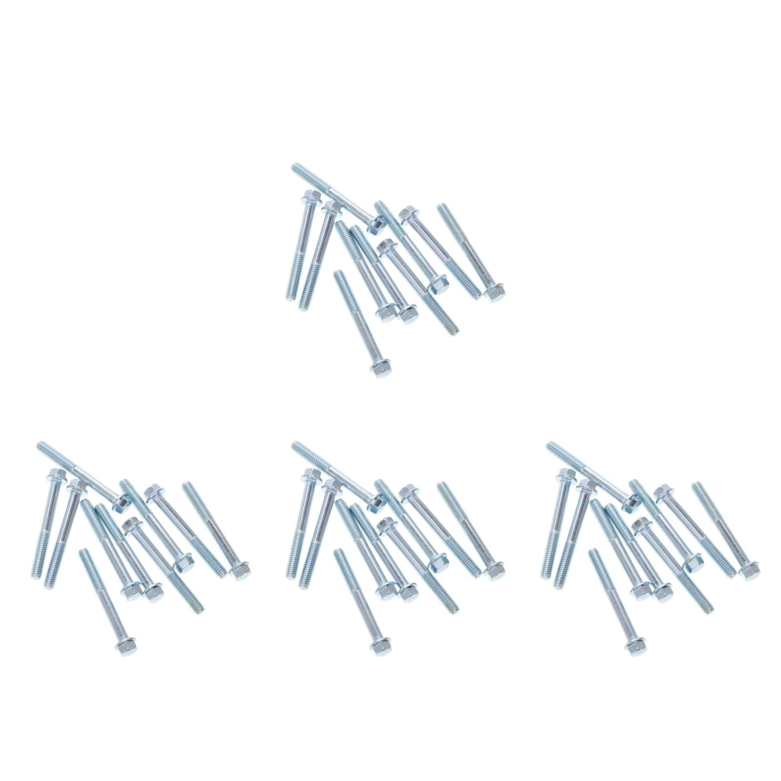 Hemoton 40 pcs Motorcycle Engine Bolts Motorcycle Engine Mounting Screw ...