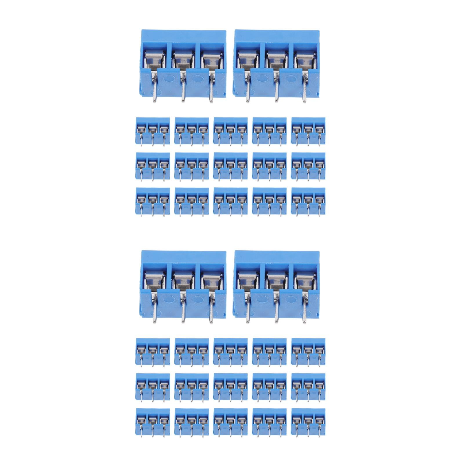 Hemoton 40 pcs PCB Wire Connectors for Home Electronics Projects Screw ...