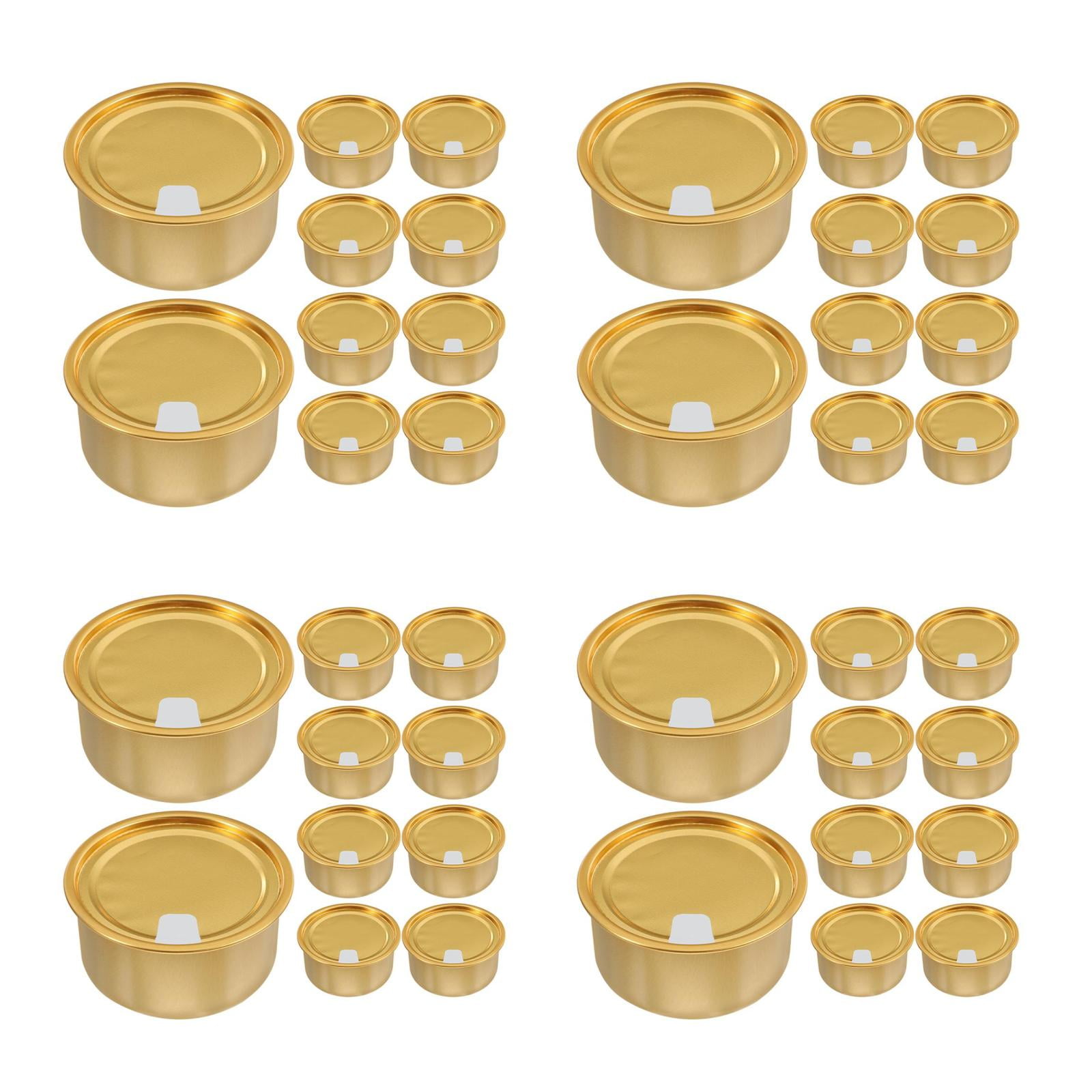 Hemoton 40 pcs Refillable Can Box Empty Tinplate Can Refillable Food ...