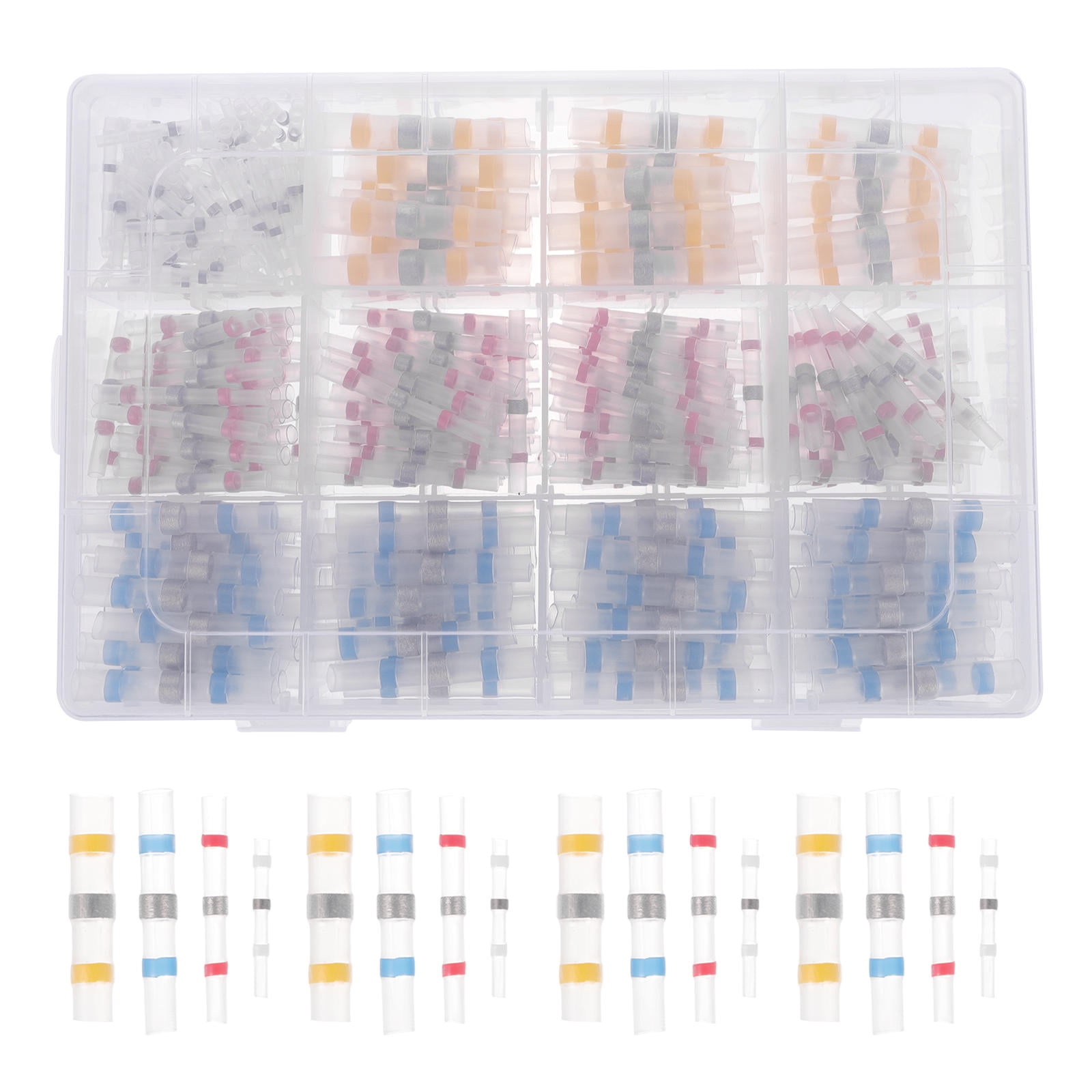 Hemoton 400 Pcs Solder Seal Wire Terminals Self-Solder Butt Splice ...