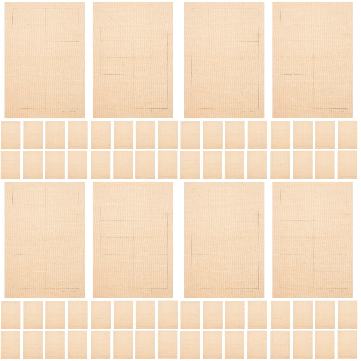 Hemoton 400 Sheets Rice Paper for Calligraphy Multi-use Xuan Paper ...