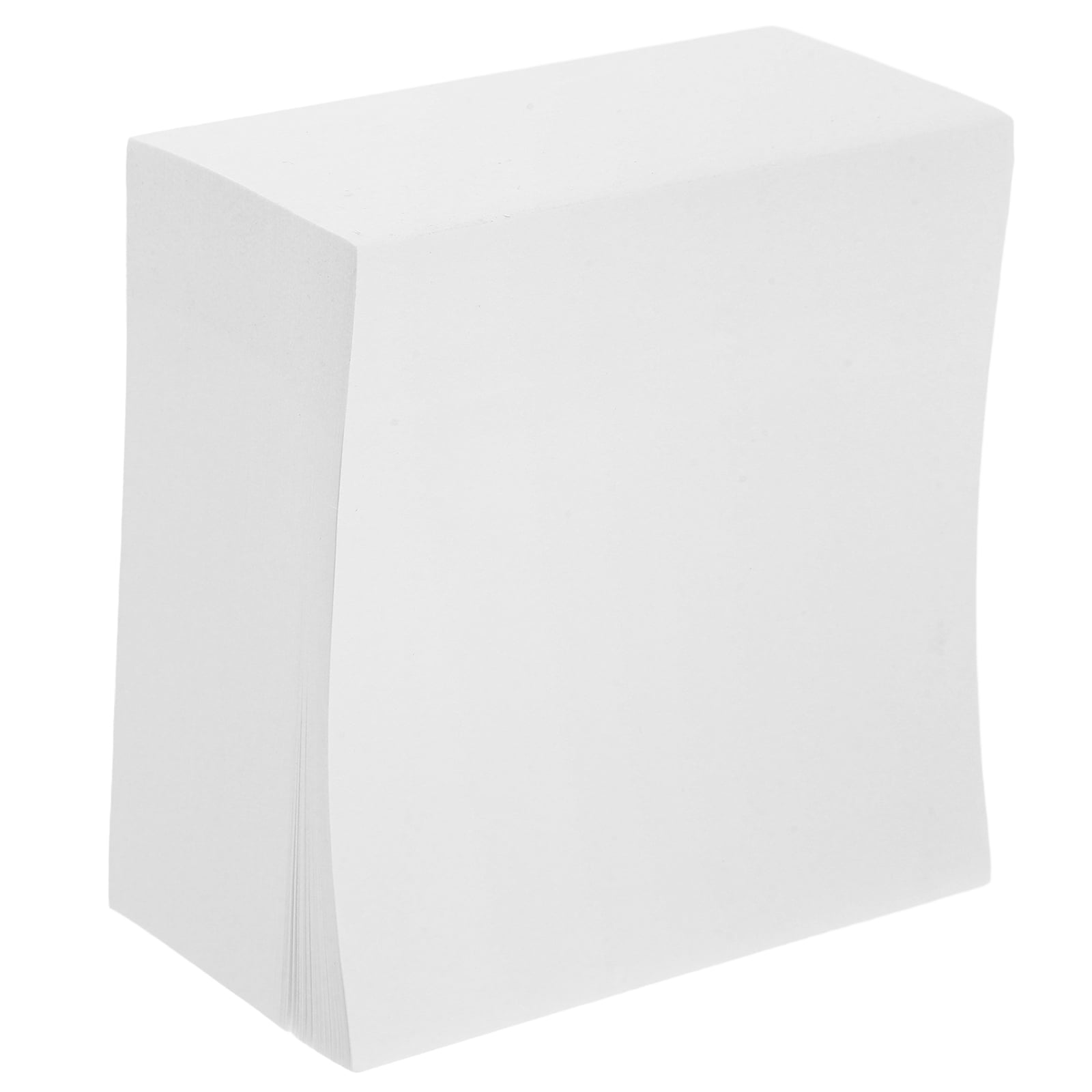 Hemoton 400pcs Non-Sticky Memo Paper Note Pads White Memo Sheets Office ...