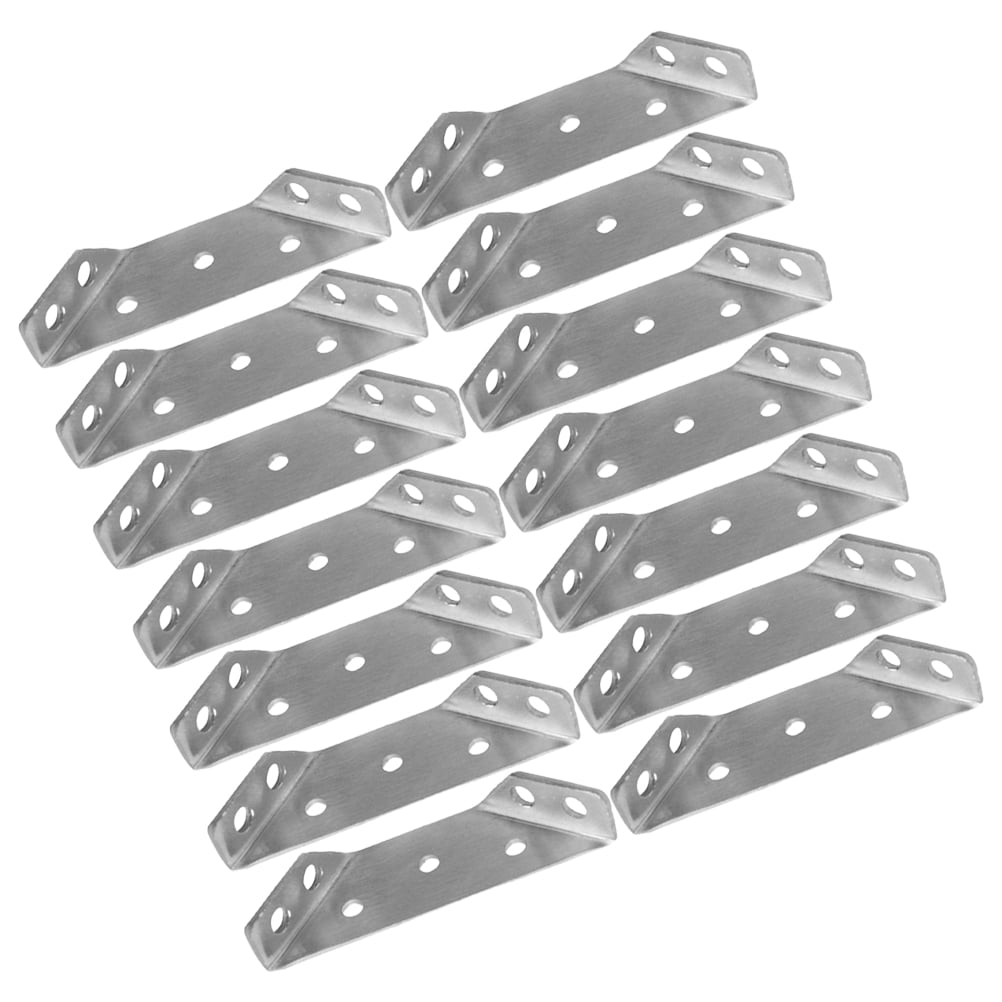 Hemoton 40Pcs Stainless Steel Corner Brace Corner Connector Furniture ...