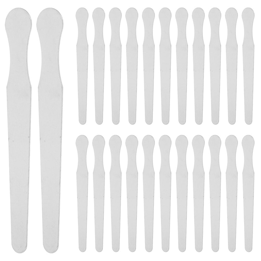 Hemoton 40Pcs Stainless Steel Oral Muscle Training Tongue Suppressor ...