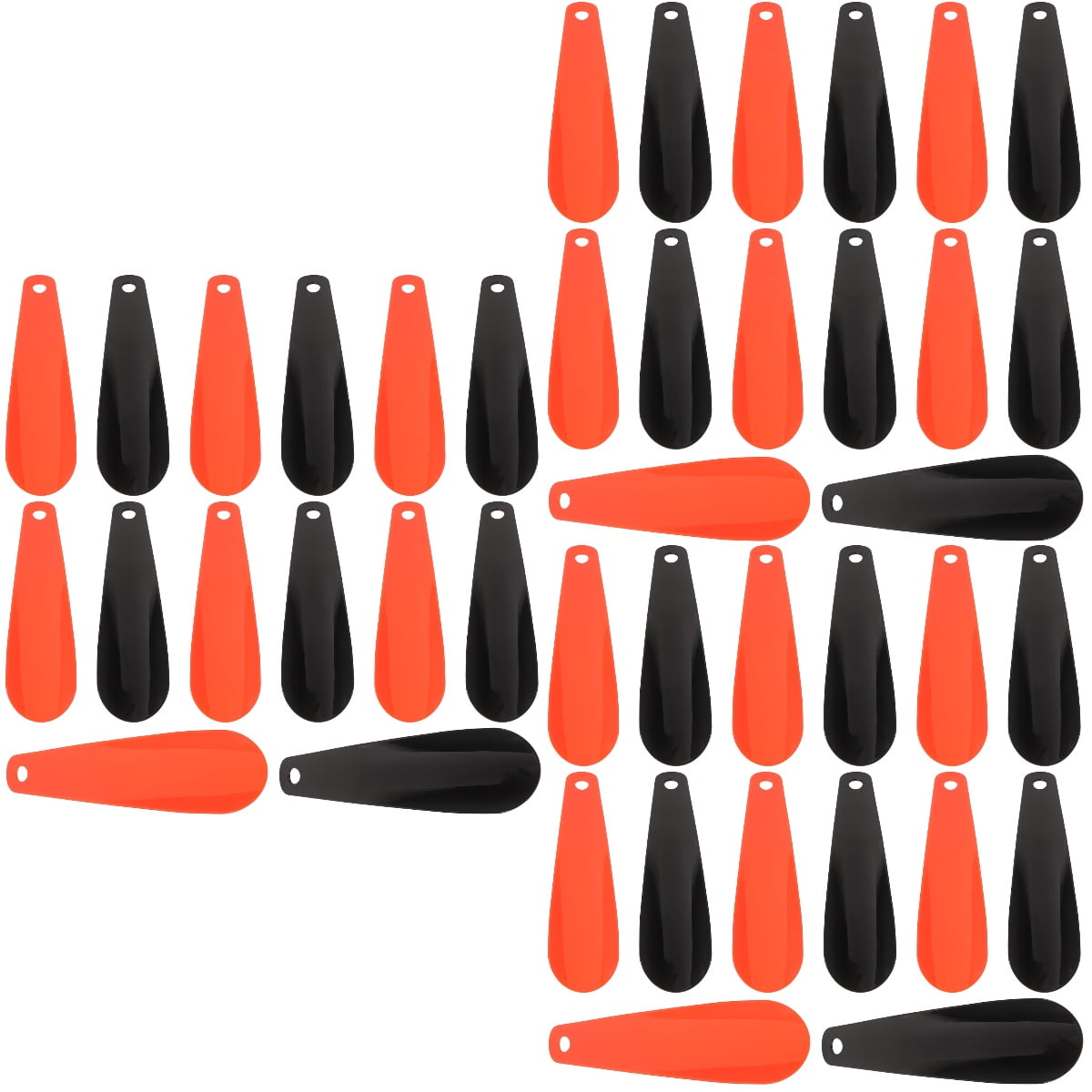 Hemoton 42 pcs Shoe Horns Lazy Shoe Helper Handled Shoe Horn Short ...