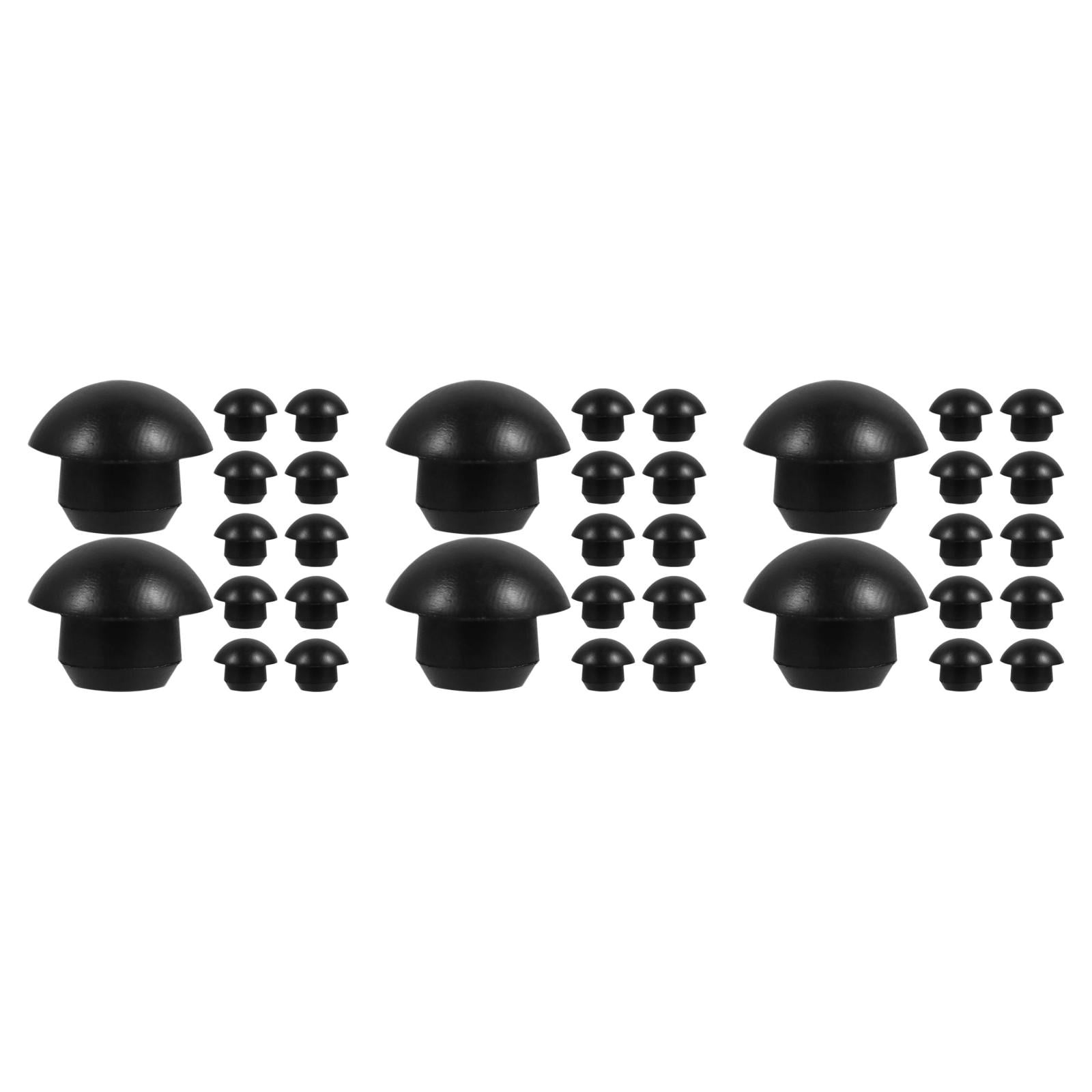Hemoton 45 pcs Black Rubber Hydraulic Filler Jack Oil Filler Plugs ...