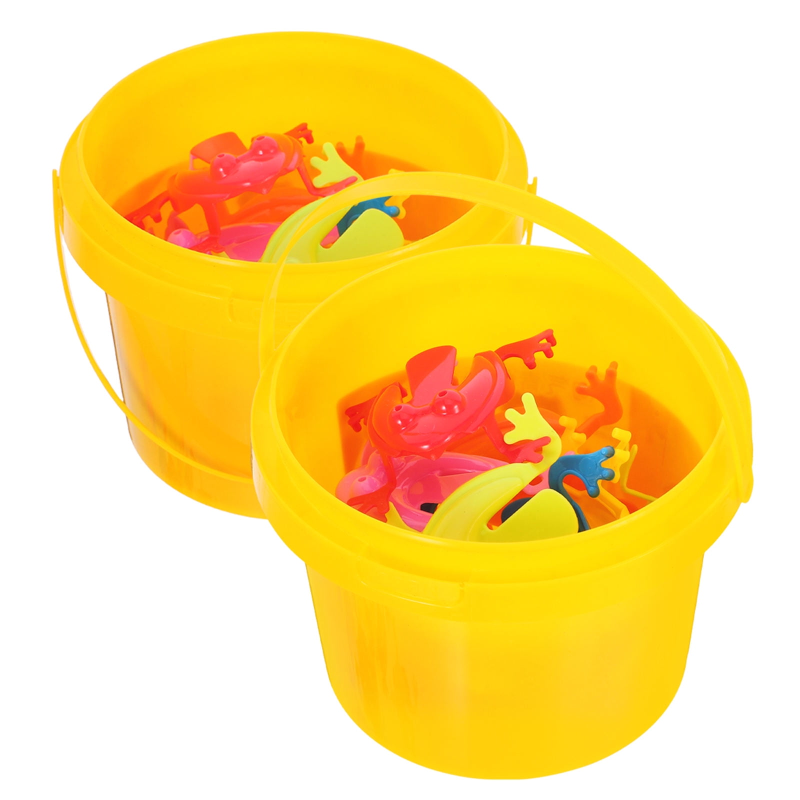 Hemoton 48 pcs Press Frog Toys Plastic Frog Toys Finger Pressing ...