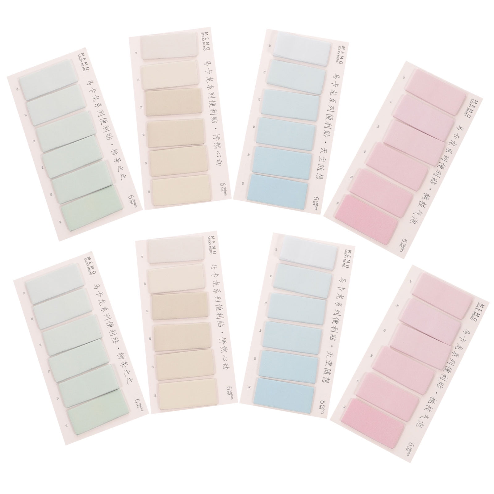 Hemoton 4800 pcs Multipurpose Book Index Tabs Classification Stickers ...