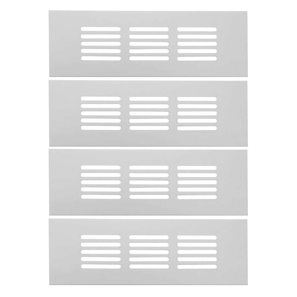 Hytrove Mesh Air Vent Louvered Aluminium Alloy Silver - Walmart.com