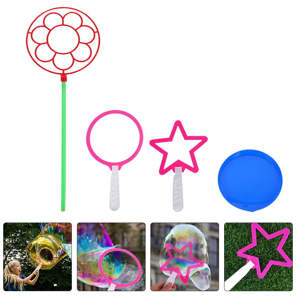 SOPOTUTU ul Assorted Plastic Bubble Wands Set for Kids Outdoor Party Favors Playgrounds ...