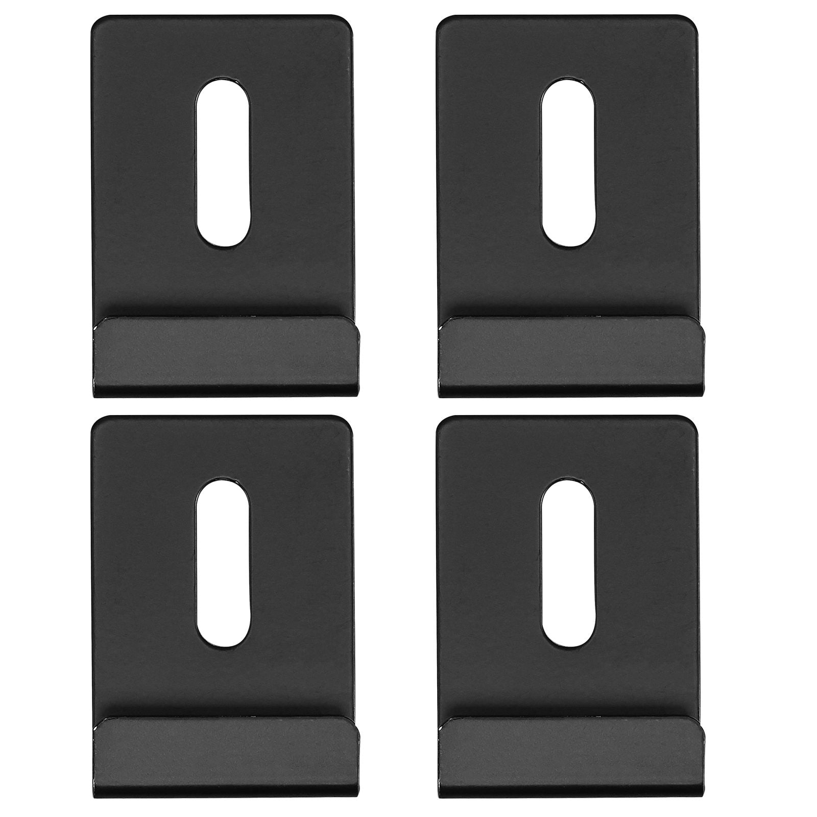 Hemoton 4Pcs Mirror Mounting Clips Wall-Mounted Mirrors Bracket Glass ...