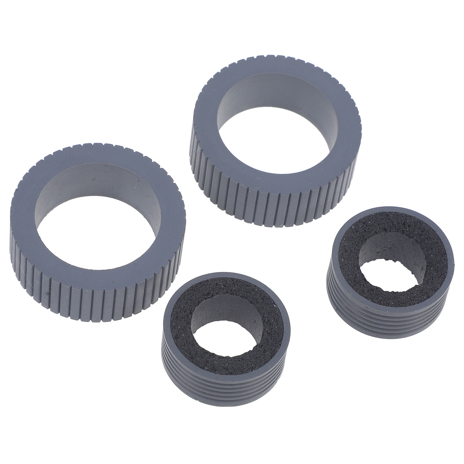 EXHUMKY Scanner Pager Sorter Tpr Grey Durable Replacement for Bike 4Pcs ...