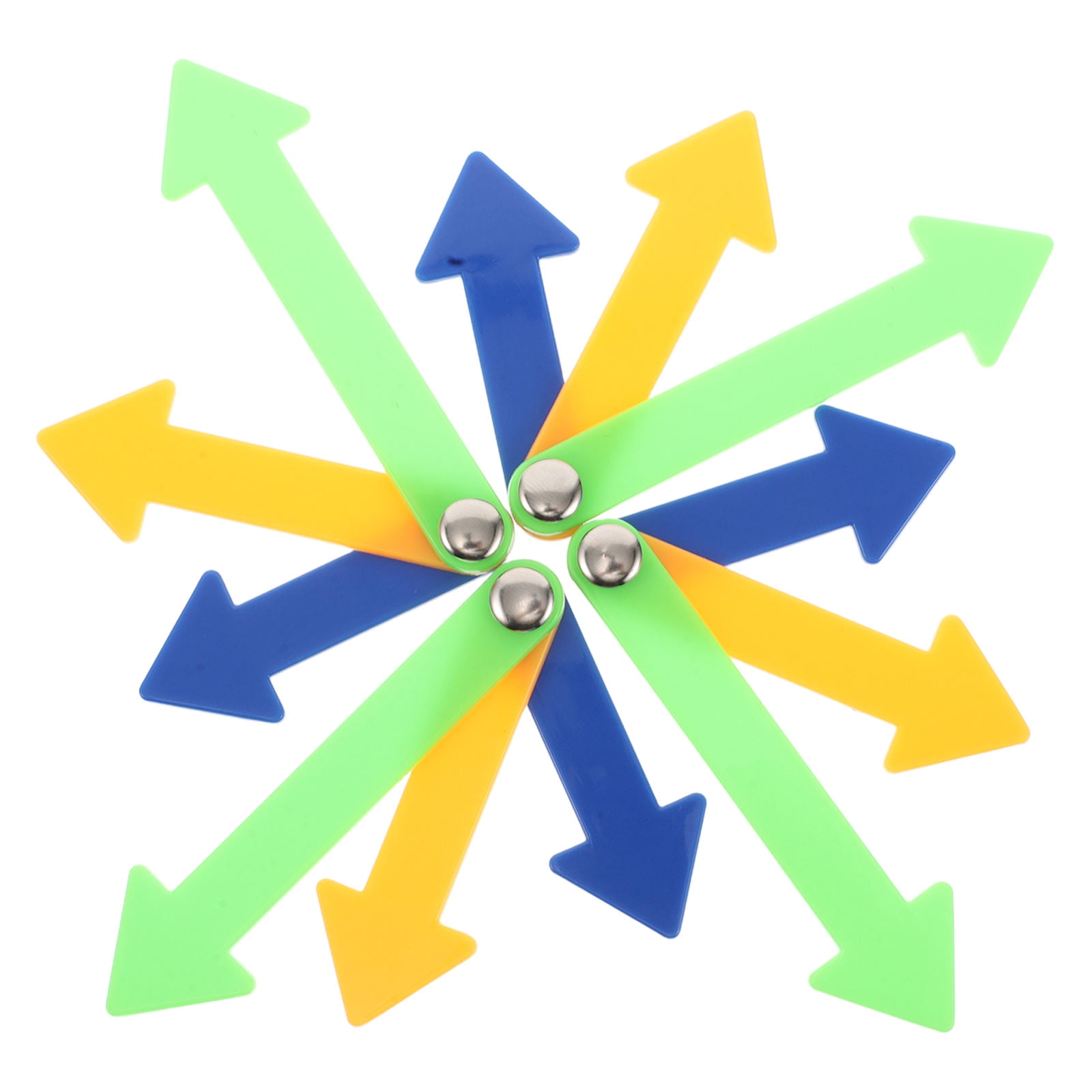 Hemoton 4Pcs Teaching Clock Hands Plastic DIY Clock Watch Accessories ...