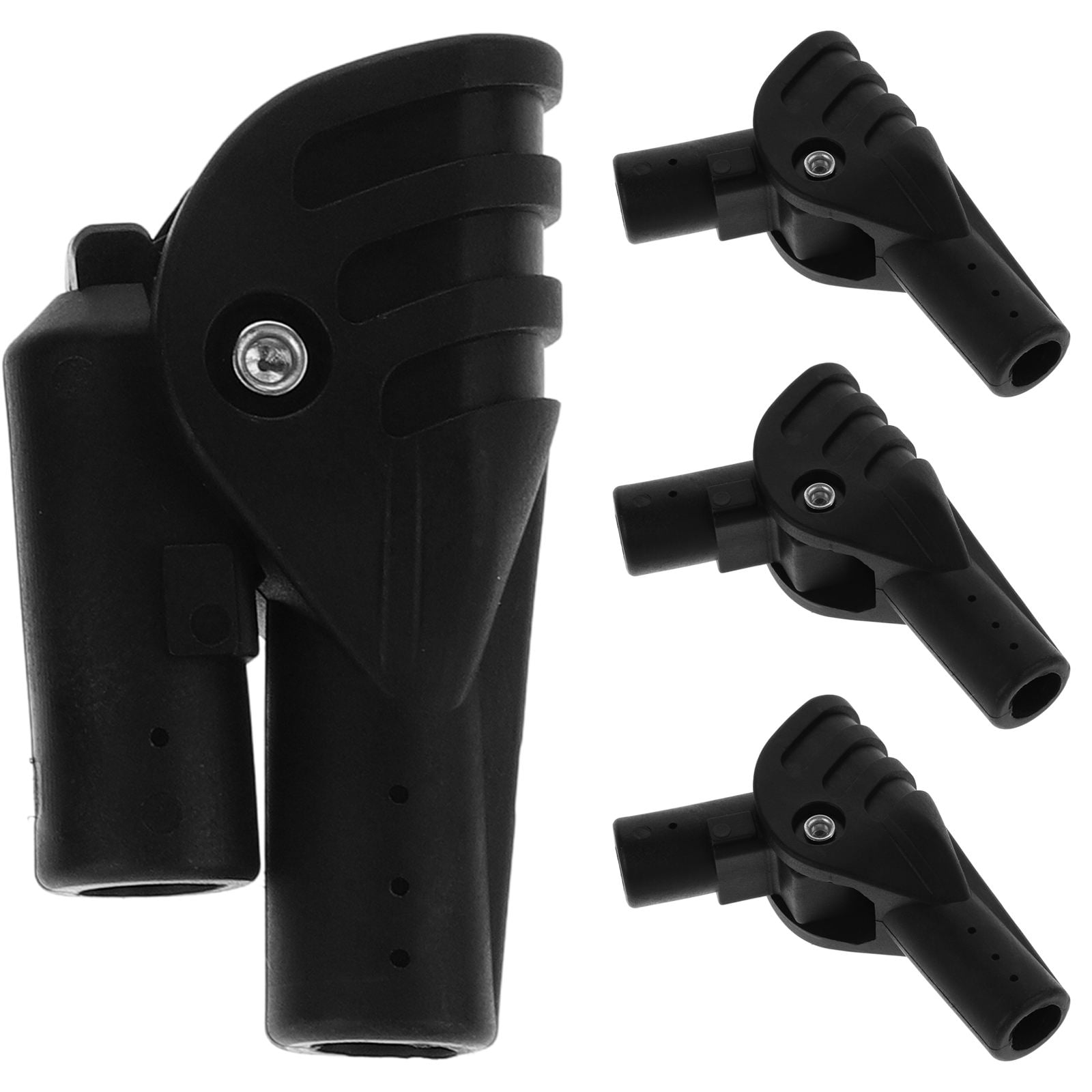 Hemoton 4Pcs Tent Support Rod DIY Joints Camping Tools Folding Joints ...