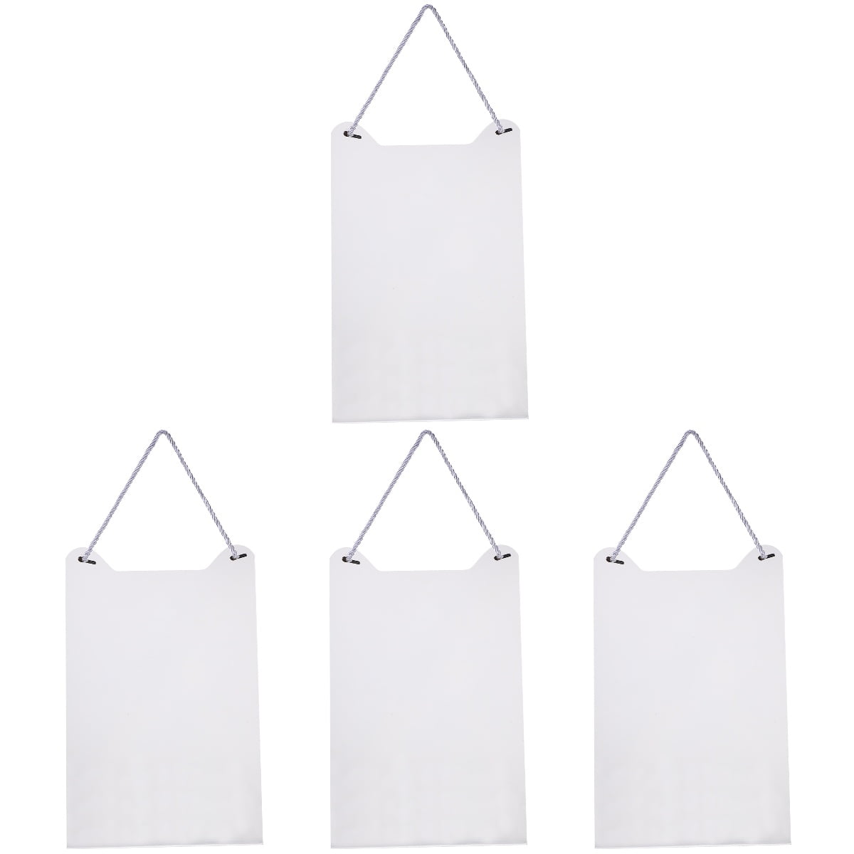 Hemoton 4pcs Acrylic Sign Holder Hanging Price Tag Holder Label Display ...