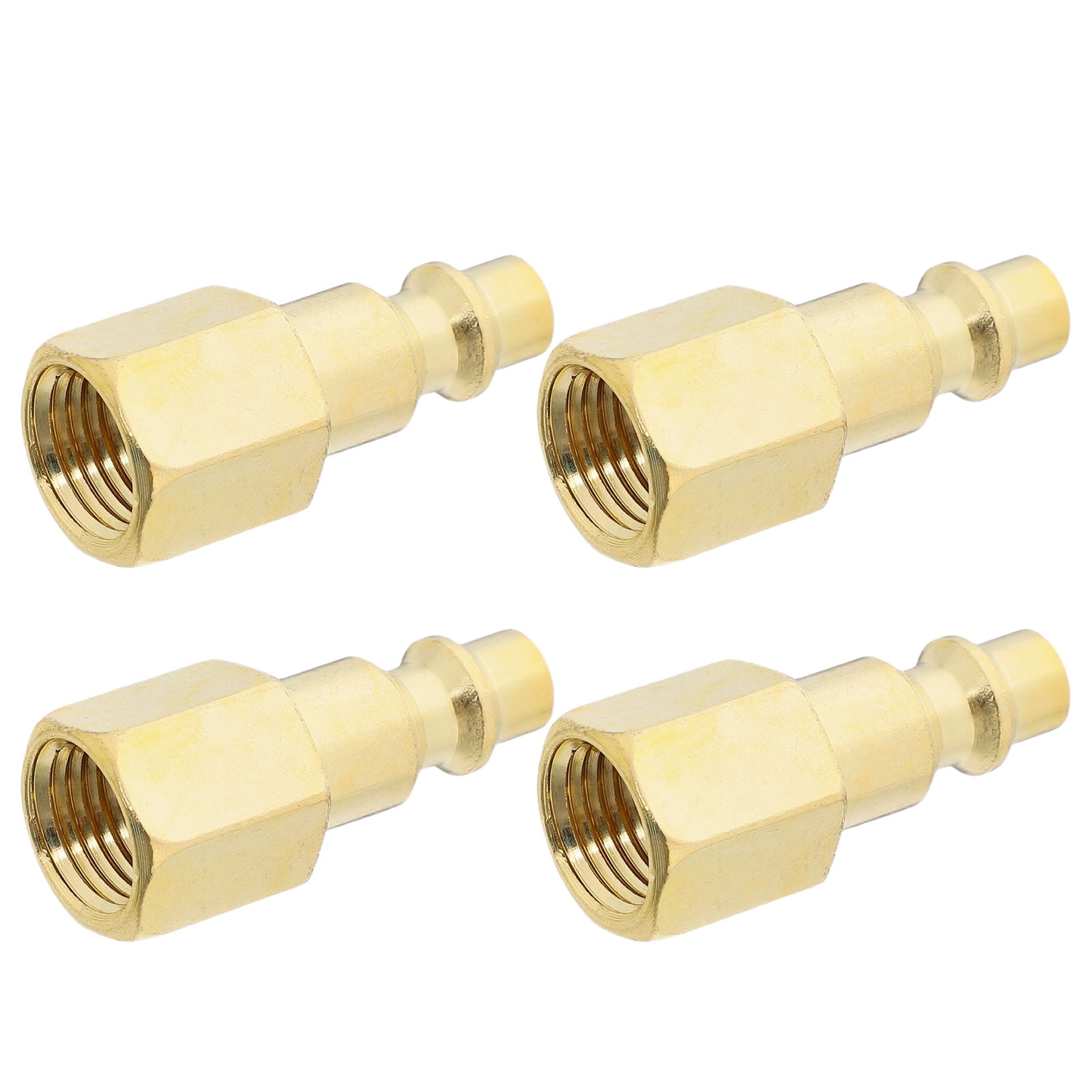 Hemoton 4pcs Air Tool Quick Couplers For Compressors And Airline Tubing ...