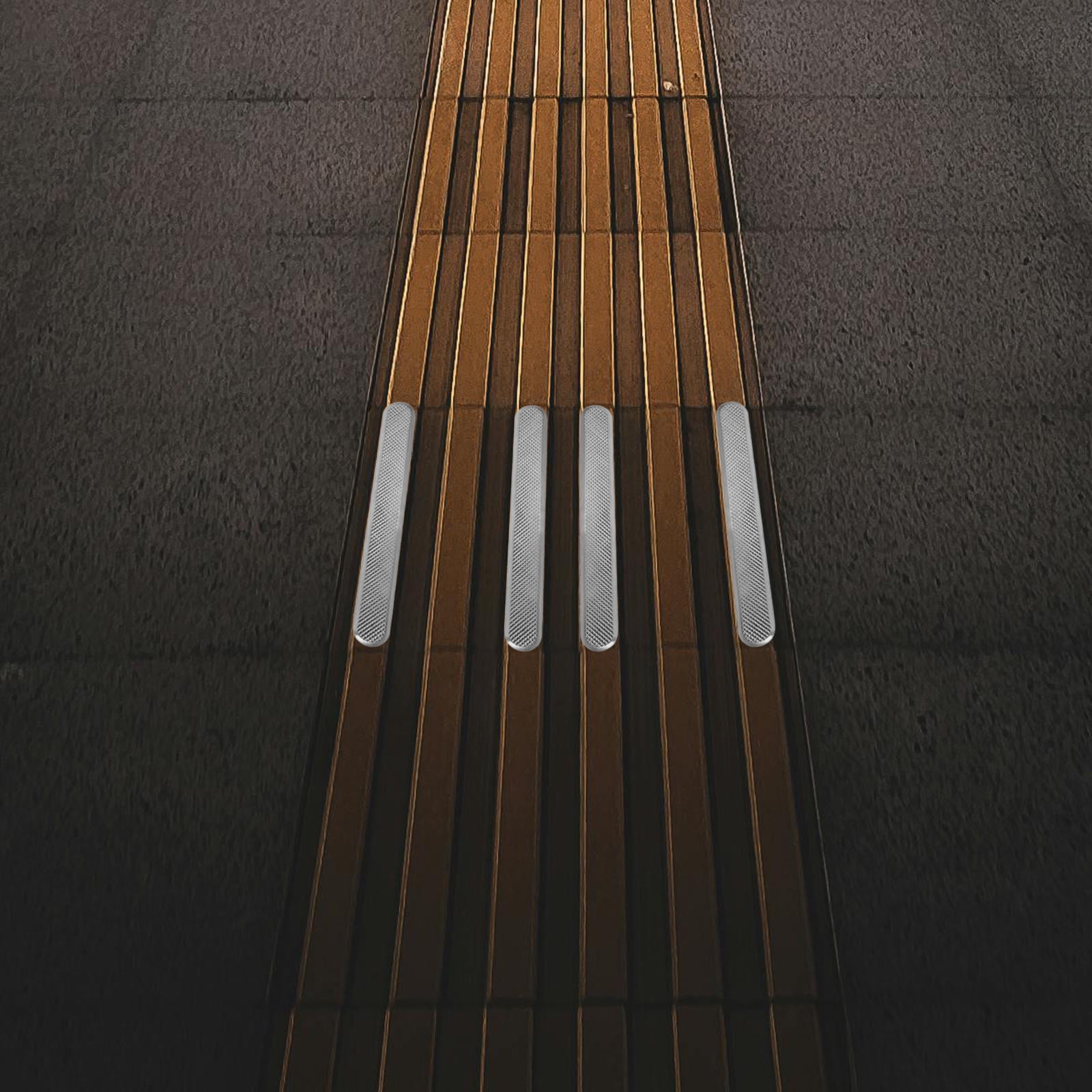 Hemoton 4pcs Blind Boards Tactile Paving Tiles Pad Stainless Steel ...