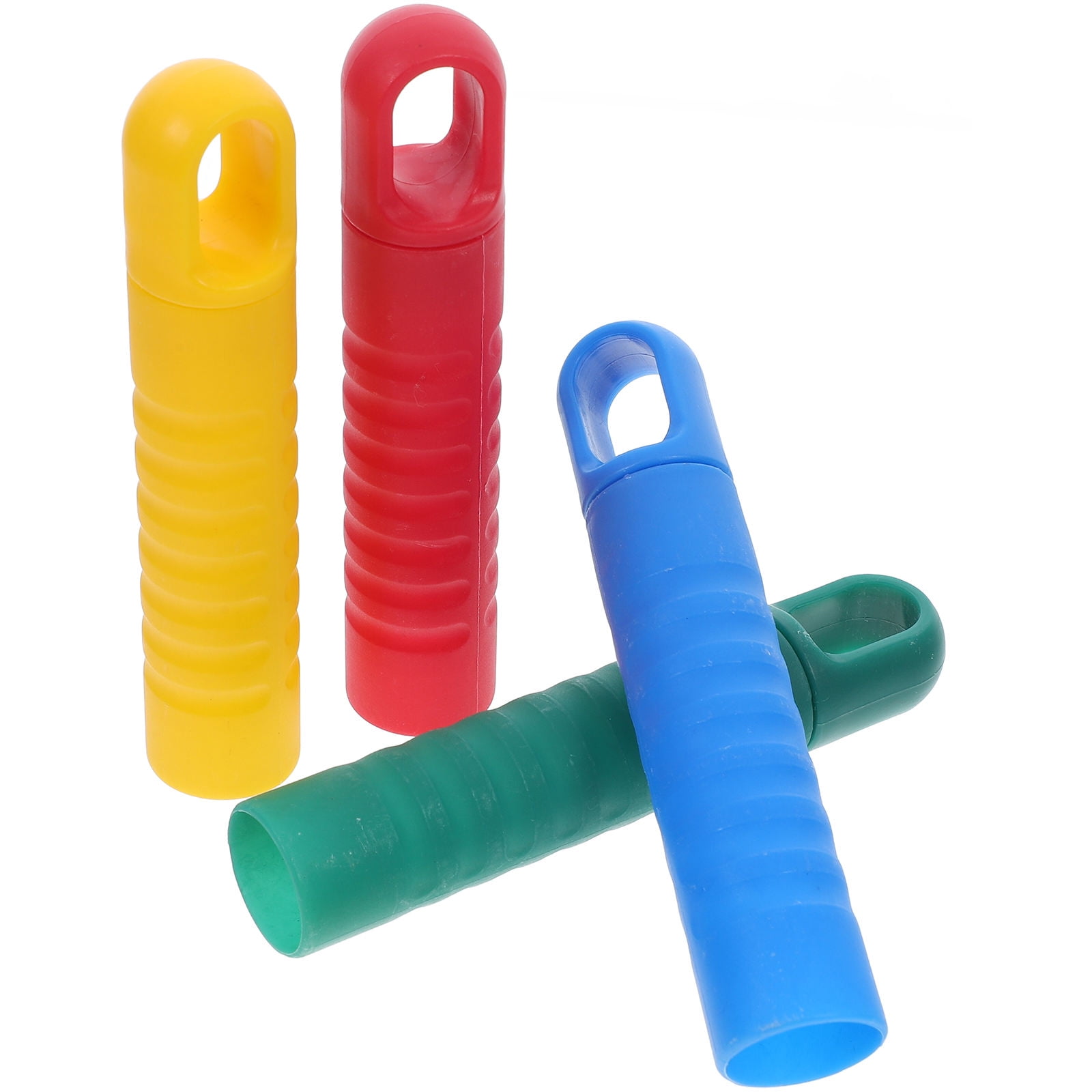 Hemoton 4pcs Broom Handle End Cap for Mop Rod Reaching Pole Grip Clothesline Stick Sleeve ...