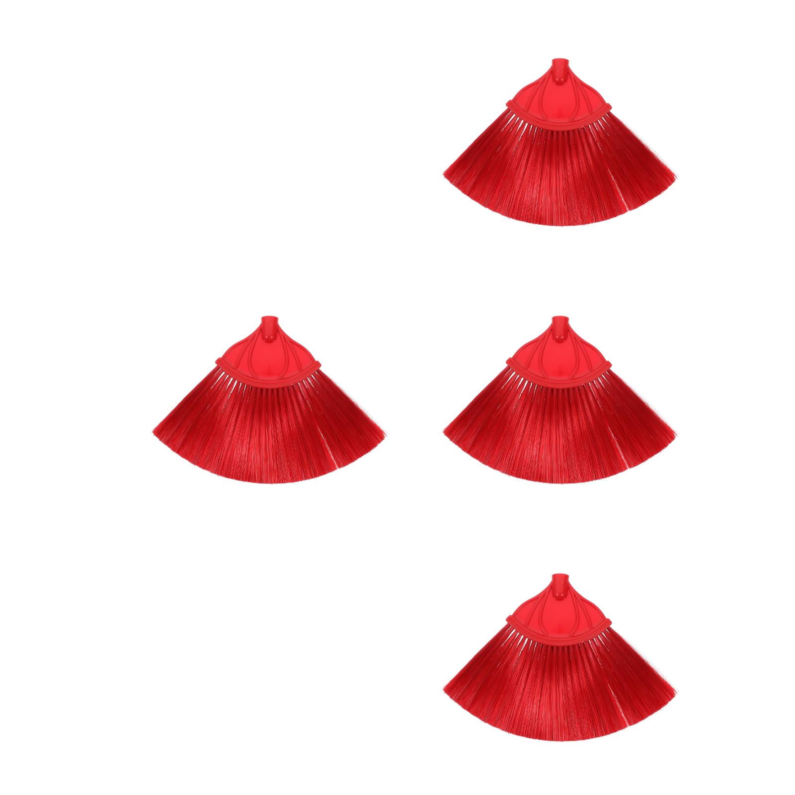 Hemoton 4pcs Broom Head Cleaning Broom Part Plastic Broom Replacement ...