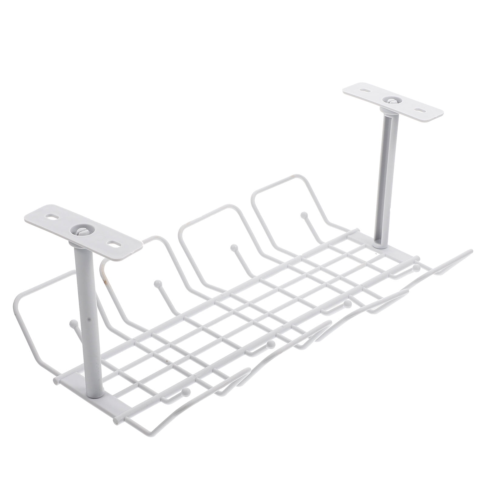 Hemoton 4pcs Cable Under Desk Management Storage Tray Table Cable ...