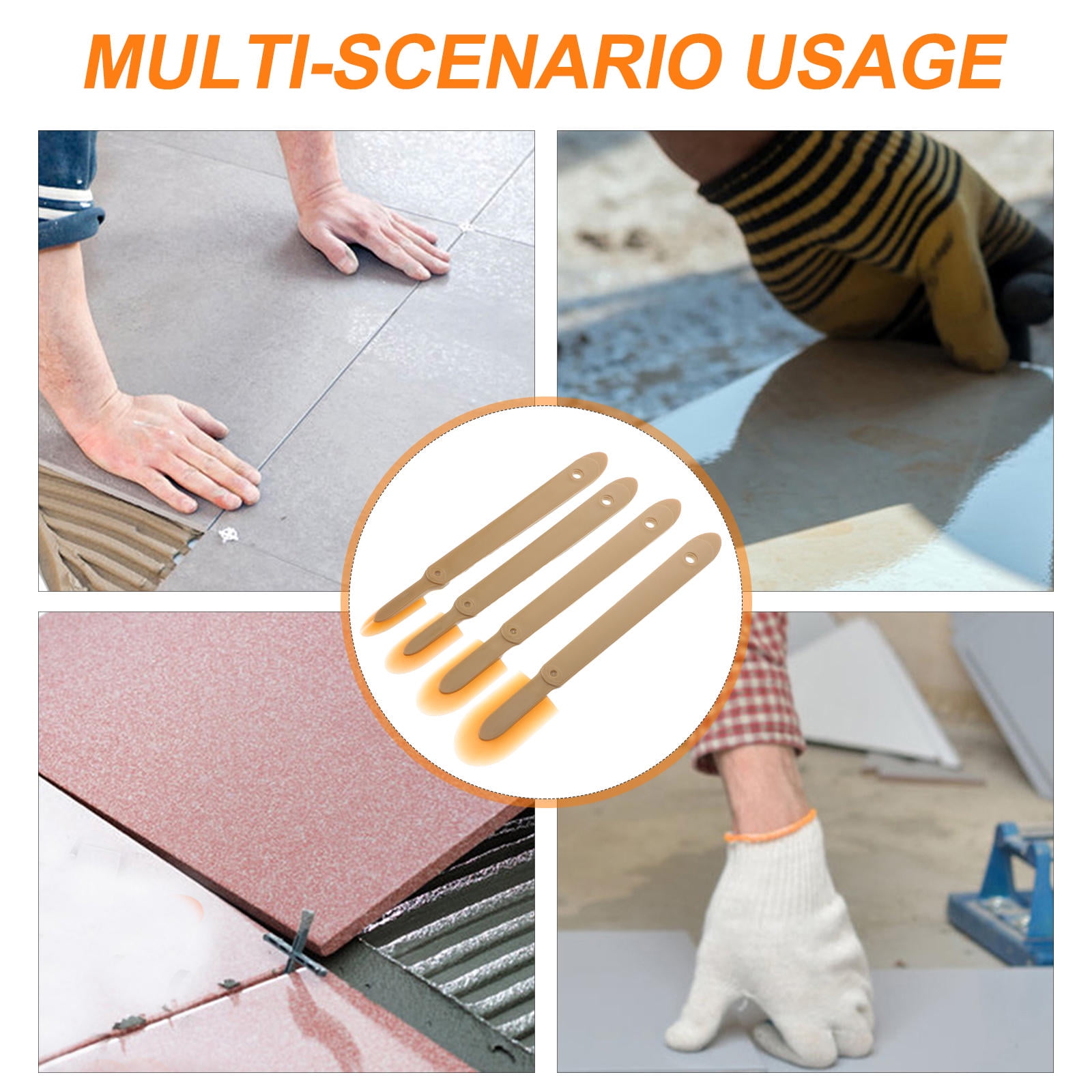 Hemoton 4pcs Caulk Finishing Set Tool Caulking Tool Reusable Sealant ...