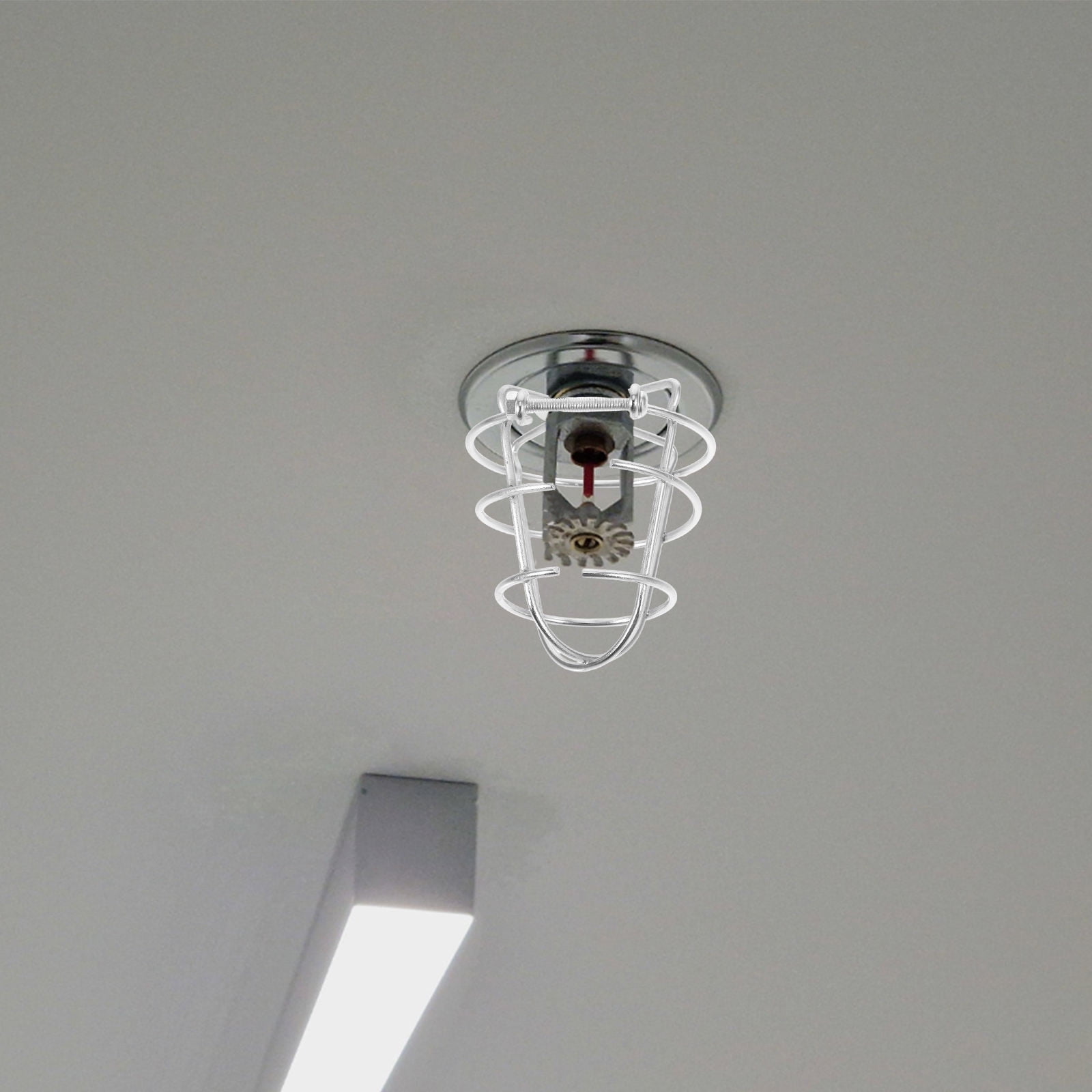 RENACLIPY Sprinkler Splash Shield Iron Silver - Walmart.com