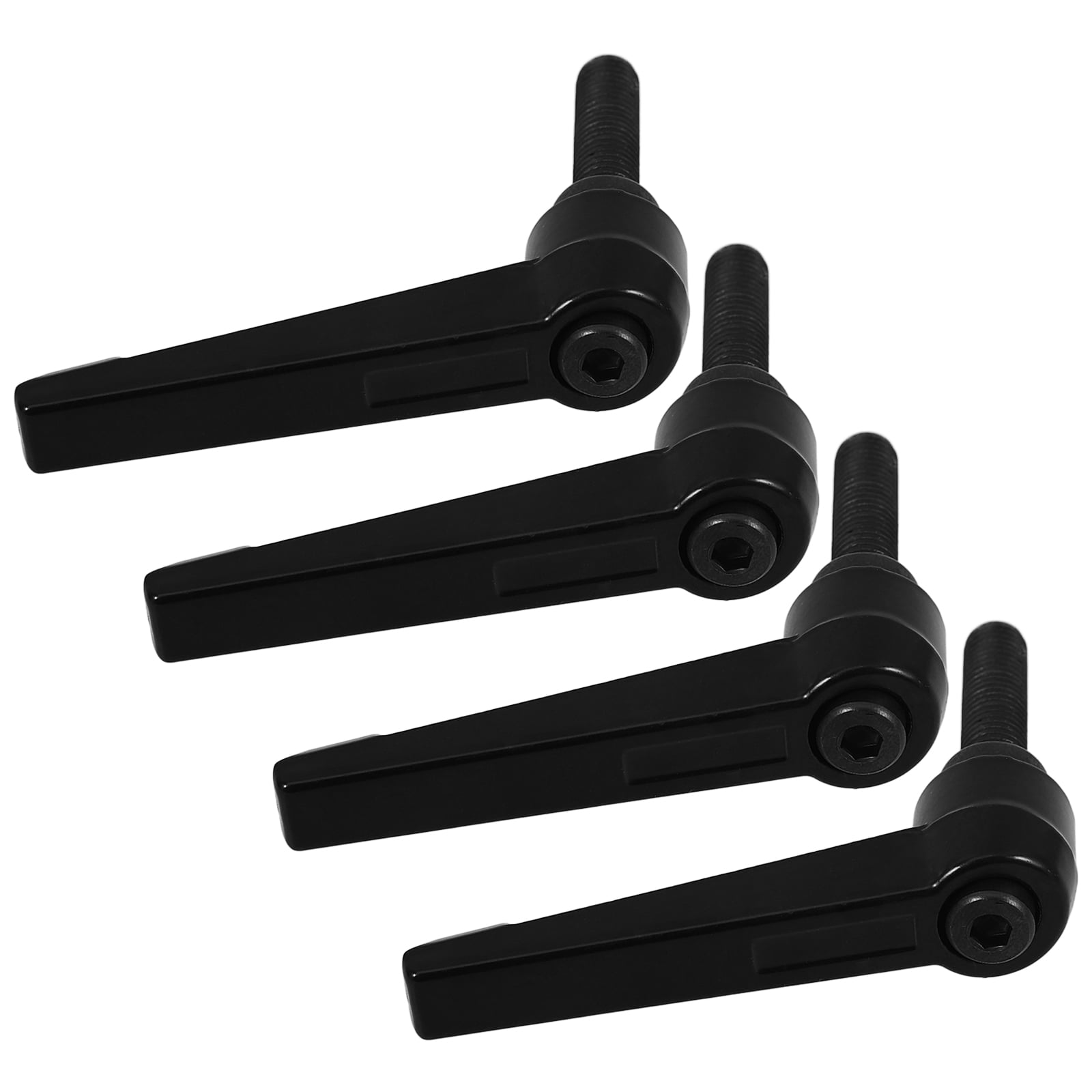 Hemoton 4pcs Clamping Handles Push Button Lever Grinder Handle Crank Handle Trailer Jack Handle ...