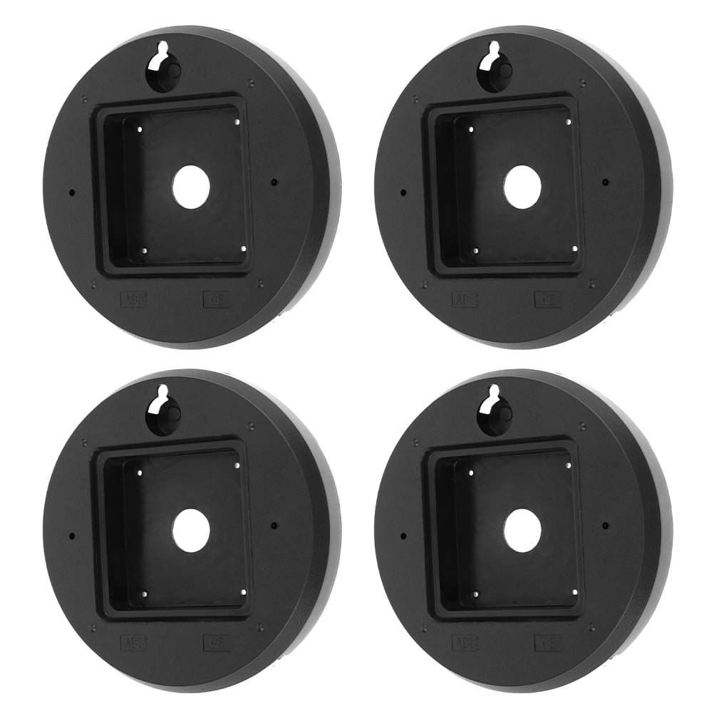 Hemoton 4-Pack Clock Movement Mechanism Kit with Plastic Back Covers ...