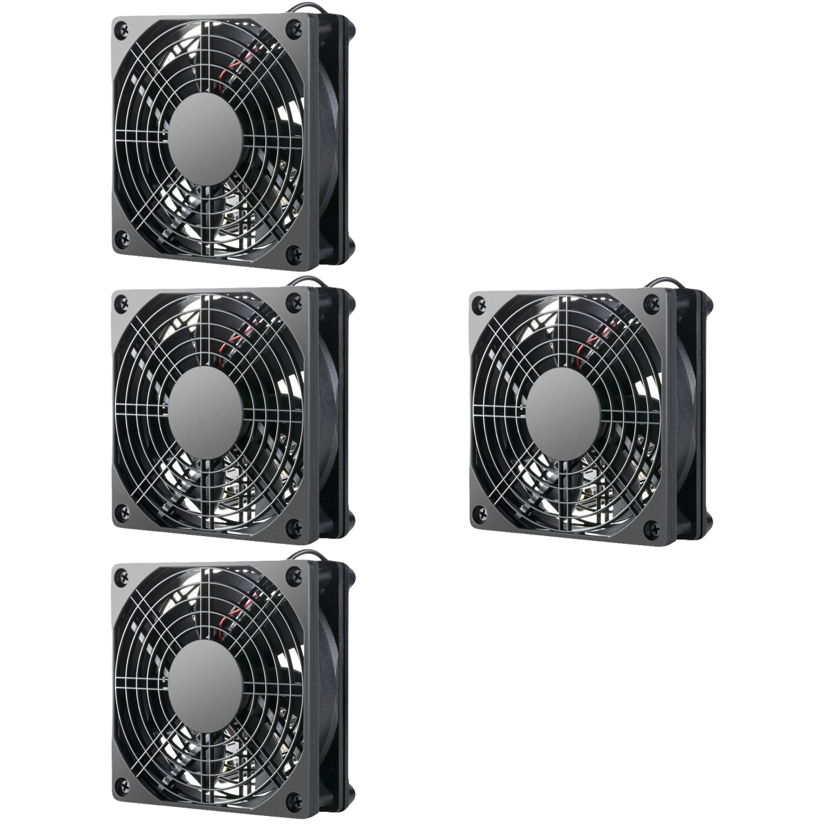 Hemoton 4pcs Computer Case Quiet Cooling Fan 5V USB Computer Cabinet ...