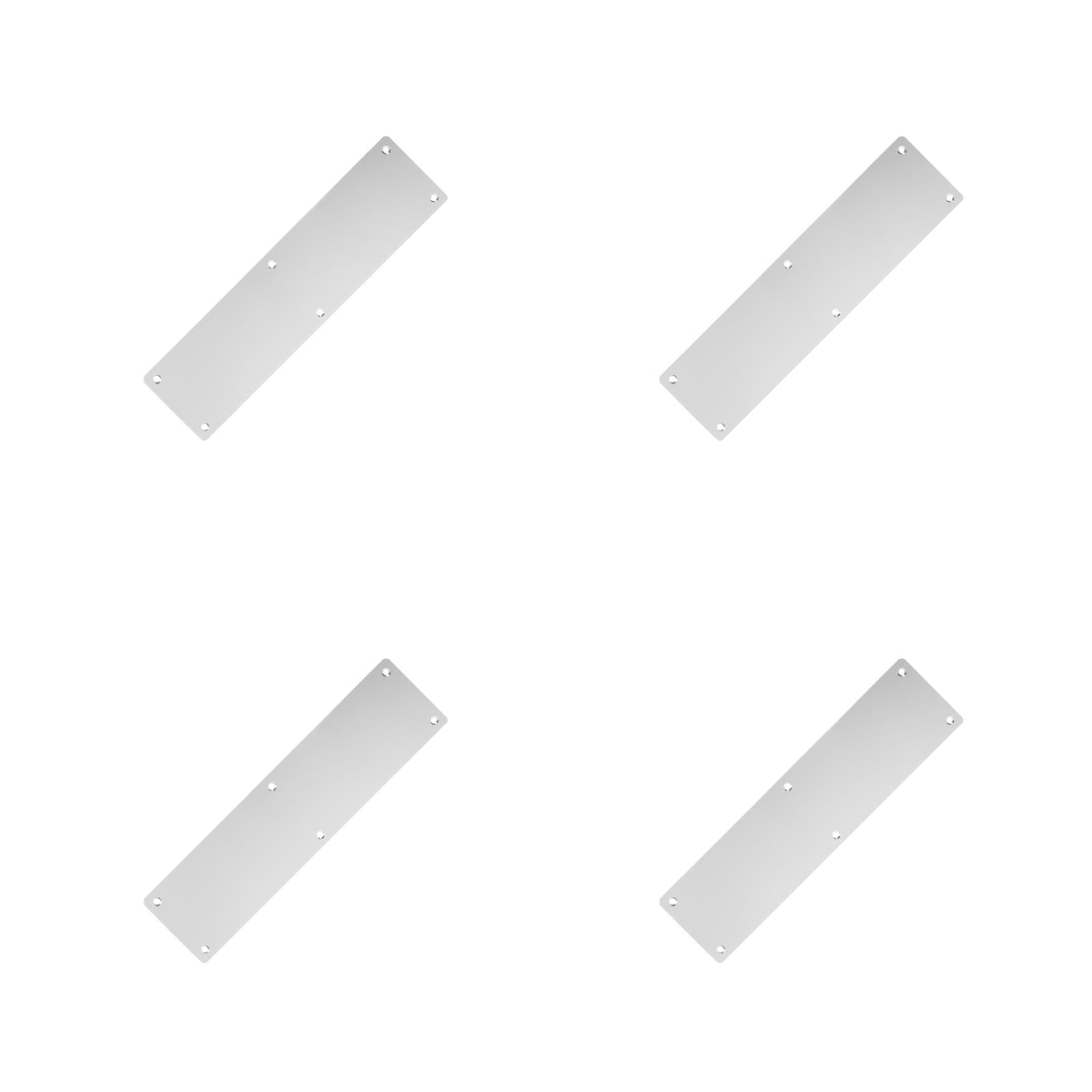 Hemoton 4pcs Door Handle Plate Push Plate Push Door Plate Easy ...