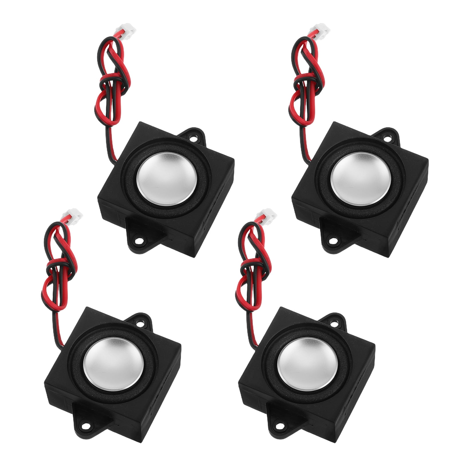 Hemoton 4pcs External Speakers For Desktop Computer Crystal Clear Sound ...