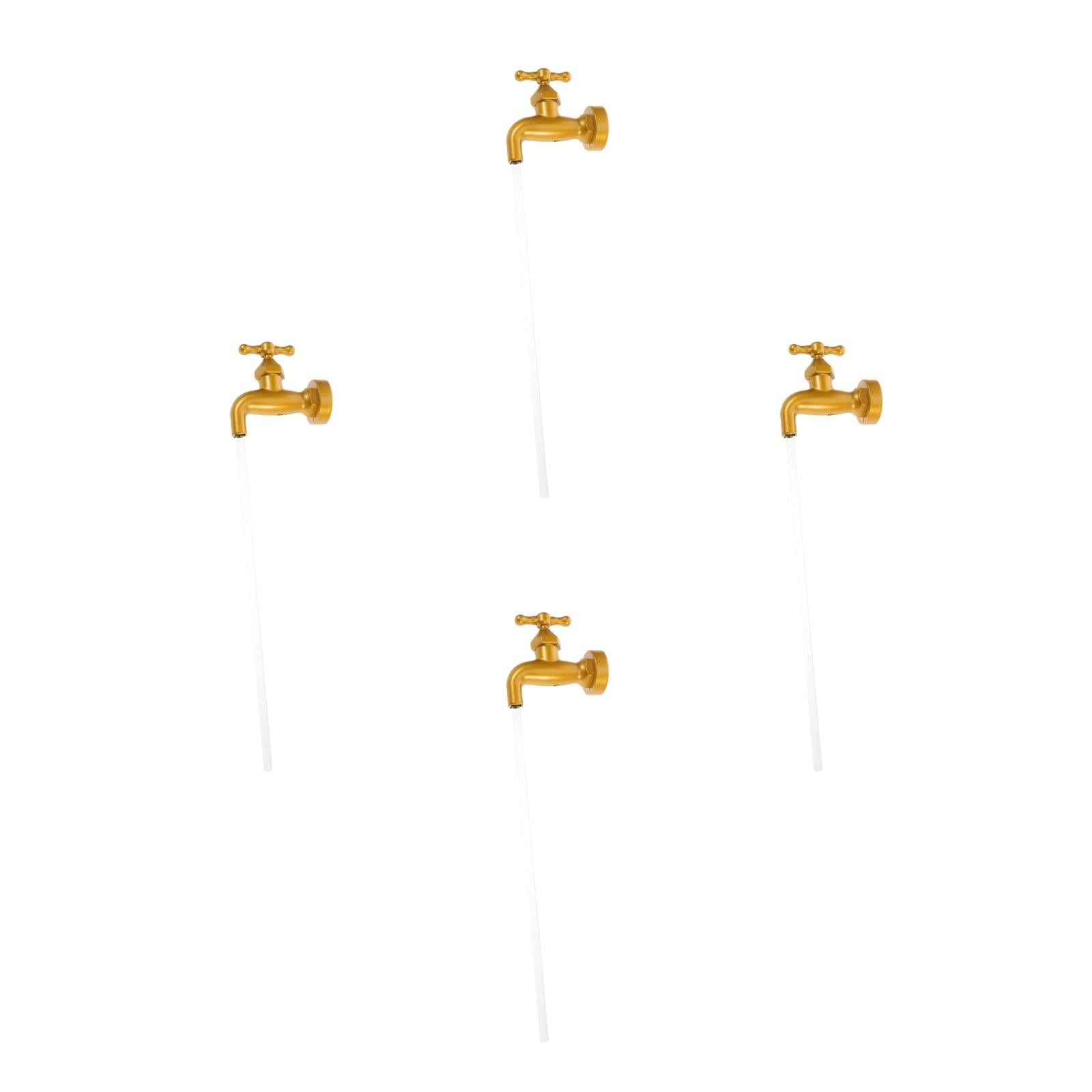 Hemoton 4pcs Faucet Fountain Floating Tap Fountain for Yard and Garden ...