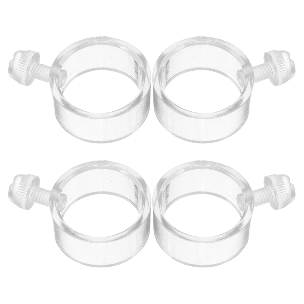Hemoton 4pcs Flag Retainer Ring Flagpole Fixing Ring Flag Pole Clamps ...