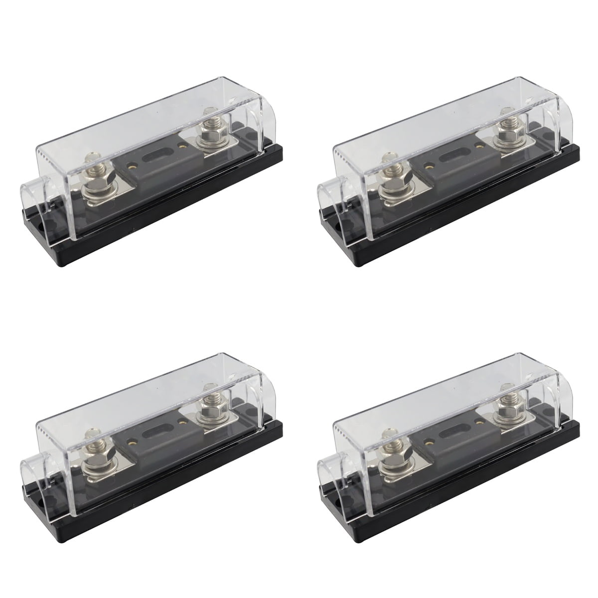 Hemoton 4pcs Fuse Block Fused Distribution Block 150a ANL Fuse Holder ...