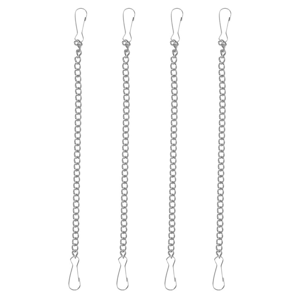 Hemoton 4pcs Garden Planter Hanging Chain Outdoor Plant Pot Hanger ...