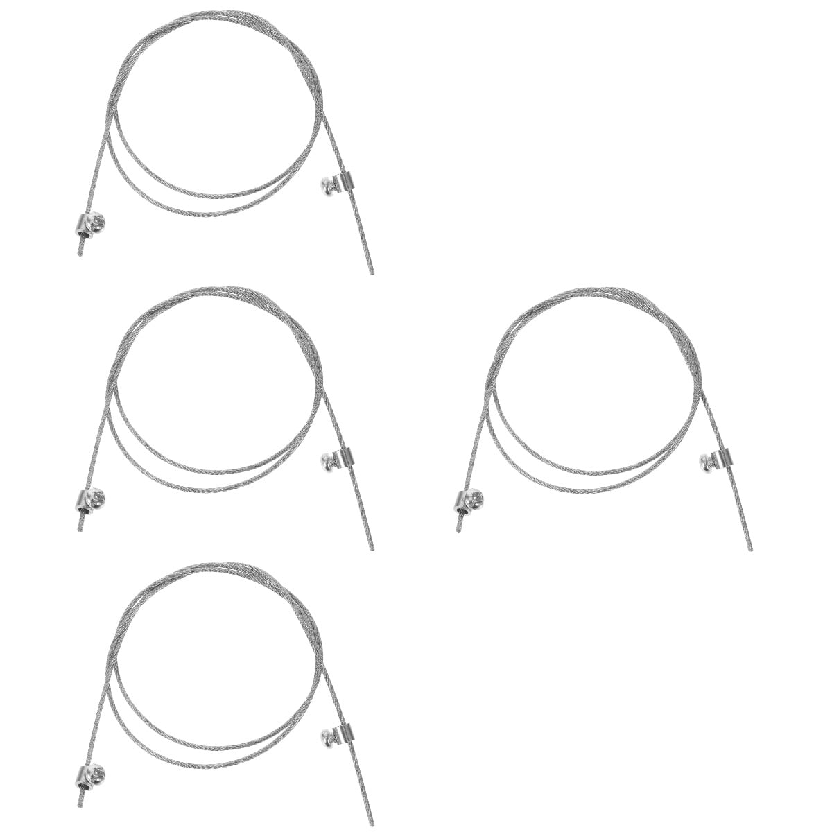 Hemoton 4pcs Gate Latch Cable Pull Stainless Steel Gate Latch Cable ...