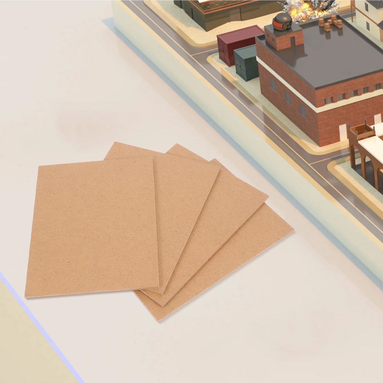 Hemoton 4pcs Handmade Pottery Craft Board Wooden Clay Drying Board Clay ...