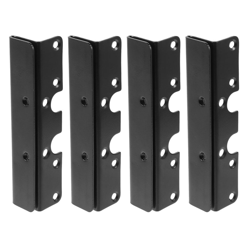 Hemoton 4pcs Hook Bed Frame Bed Frame Hinge Brackets Heavy Duty Bed ...