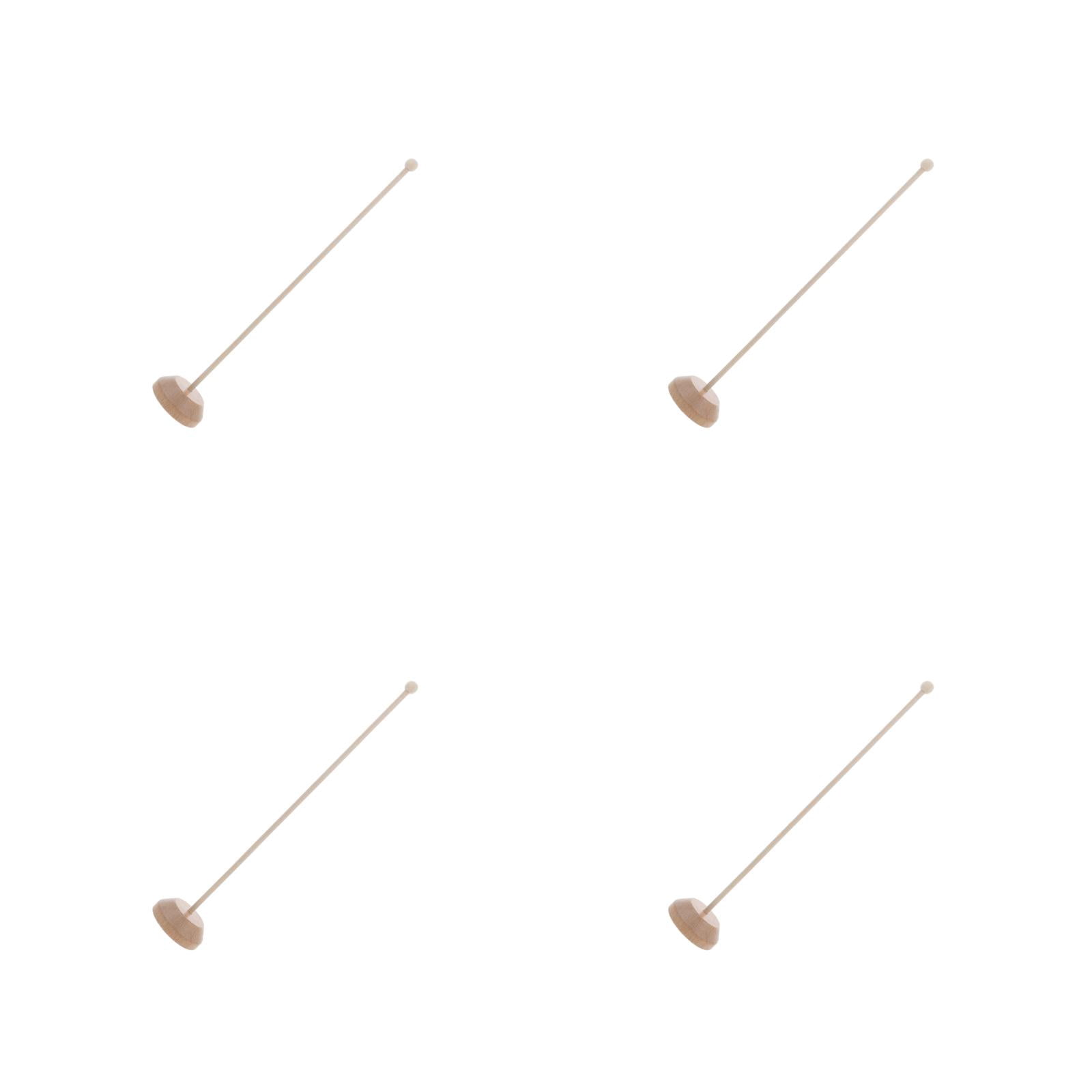 UPGRATOR Sturdy Base Flag Pole Stand for Small Flags in Office 4Pcs 12 ...