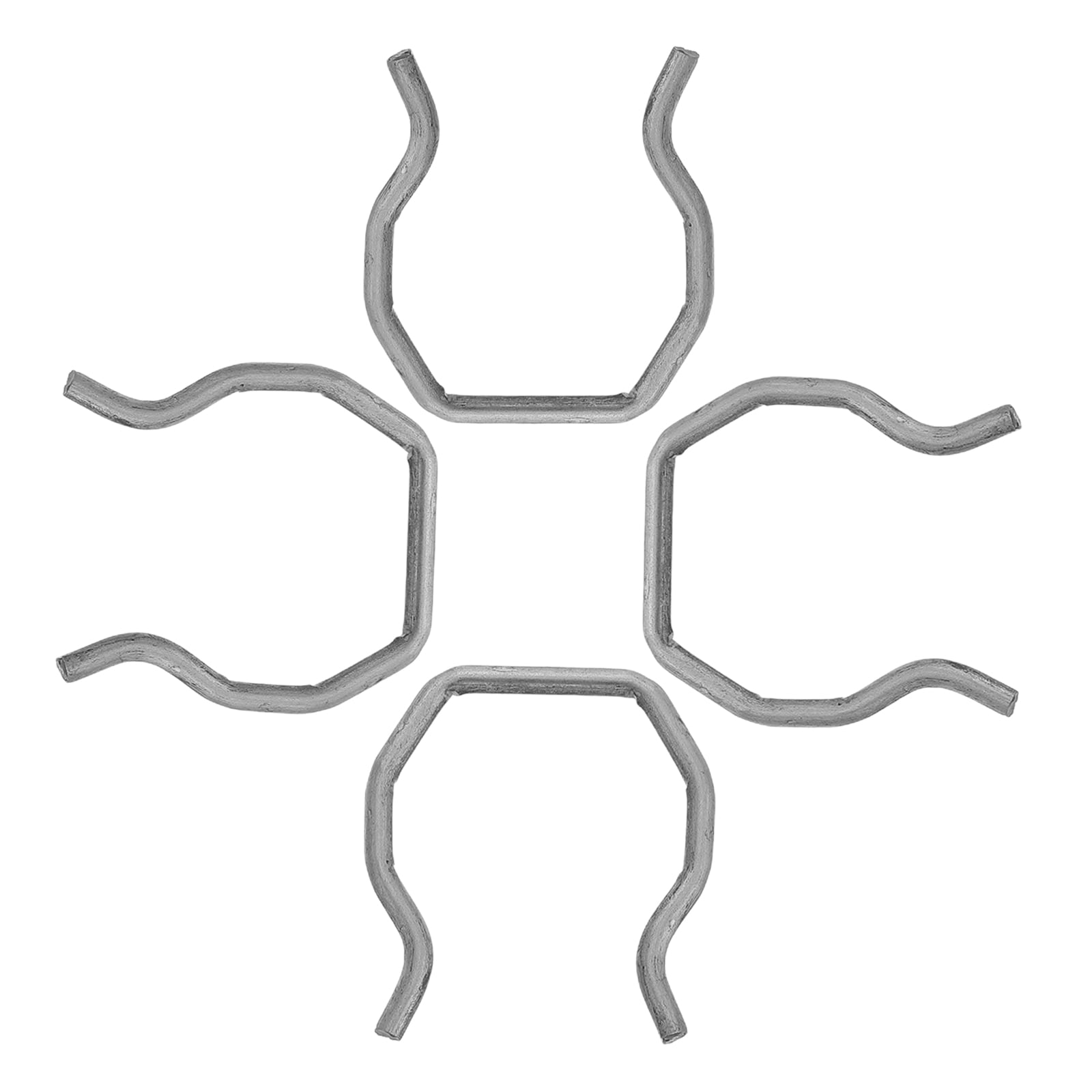 Hemoton 4pcs Iron Injector Connector Clips Engine Plug Retainer Clamps ...