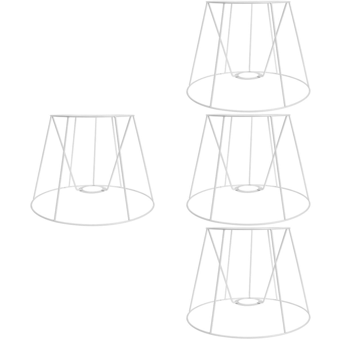 Hemoton 4pcs Lampshade Frame Table Lamp Frame Desk Lamp DIY Frame ...